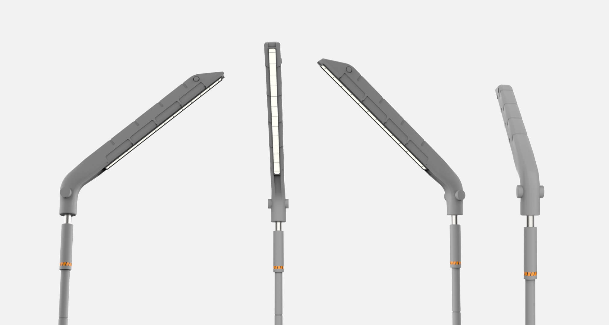 Sci-Fi Street Lighting 10 3D Model by Chtazi