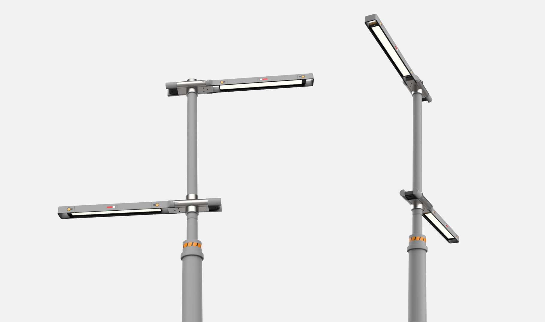 Sci-Fi Street Lighting 10 3D Model by Chtazi