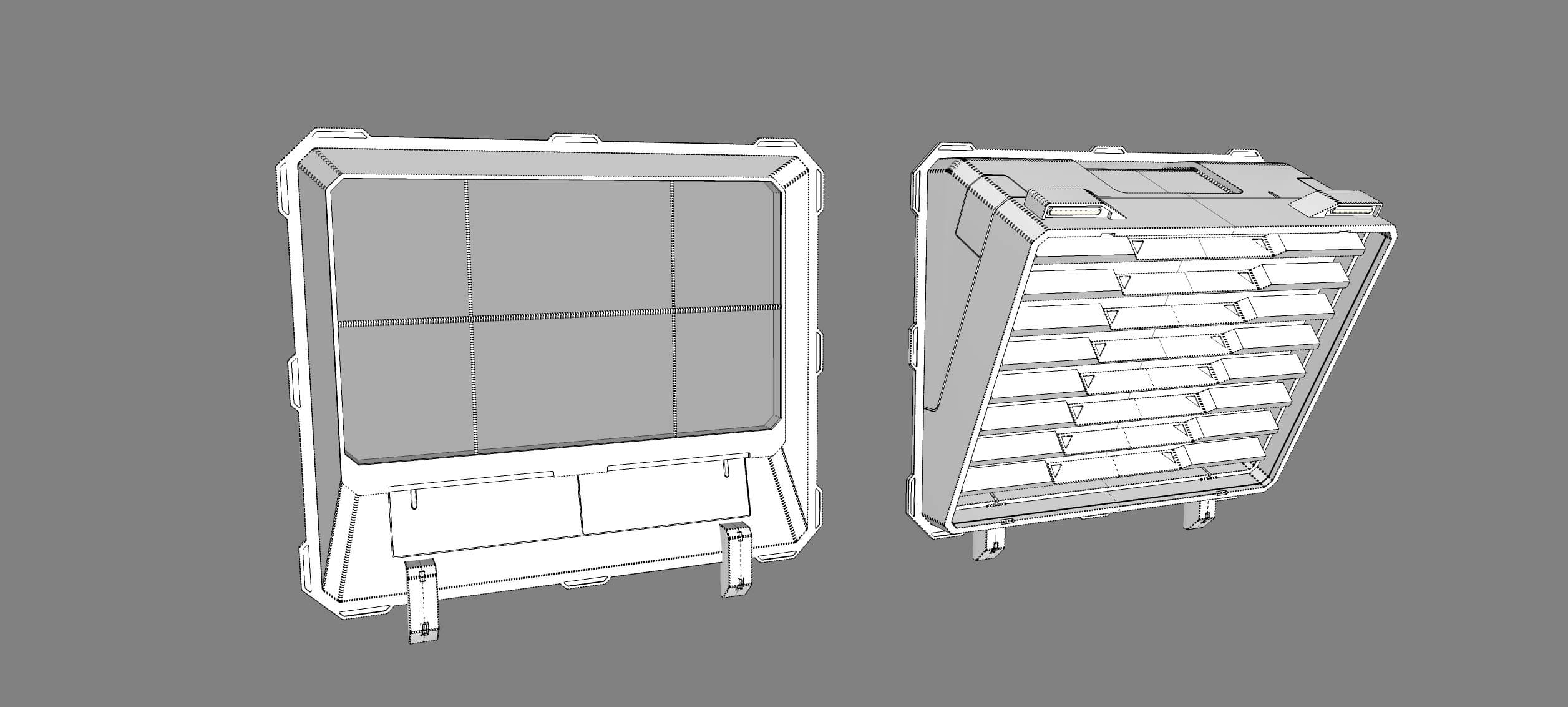 Sci-Fi Trim Sheets 5 3D Model by Chtazi