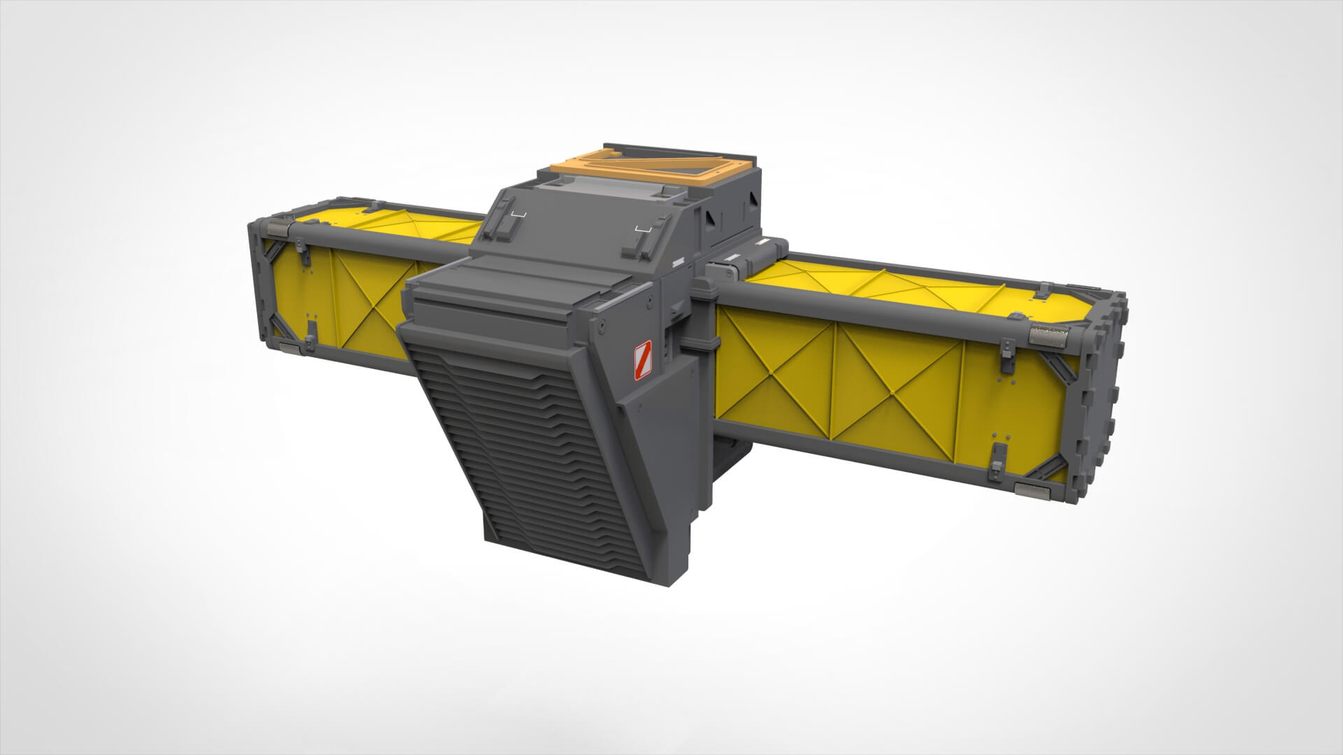 Sci-Fi Ventilation System 3D Model by Chtazi