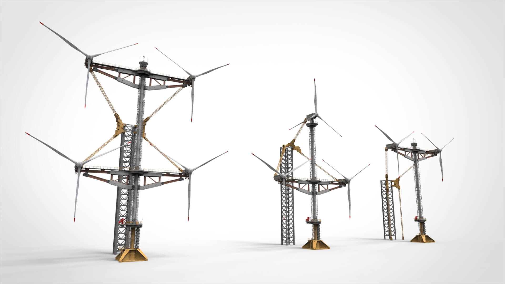 Sci-Fi Wind Turbine 1 3D Model by Chtazi