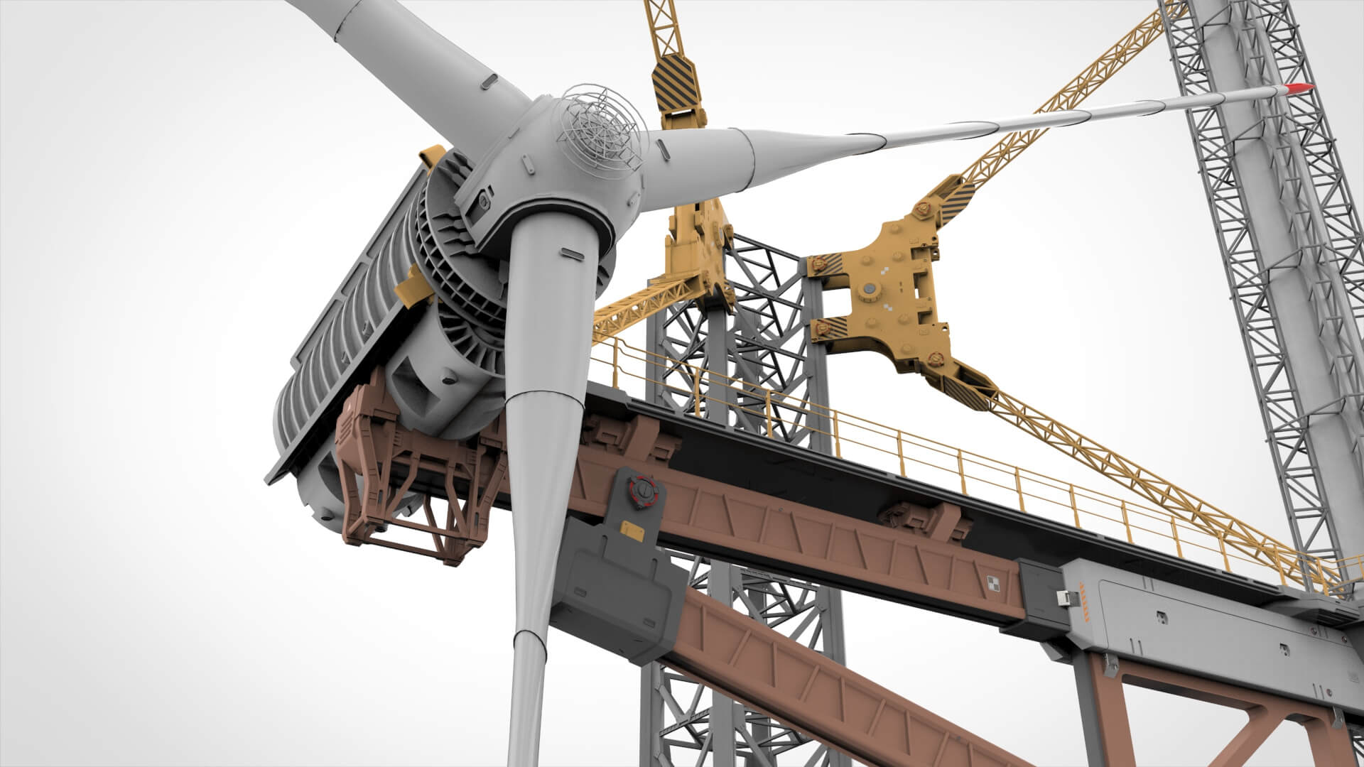 Sci-Fi Wind Turbine 1 3D Model by Chtazi