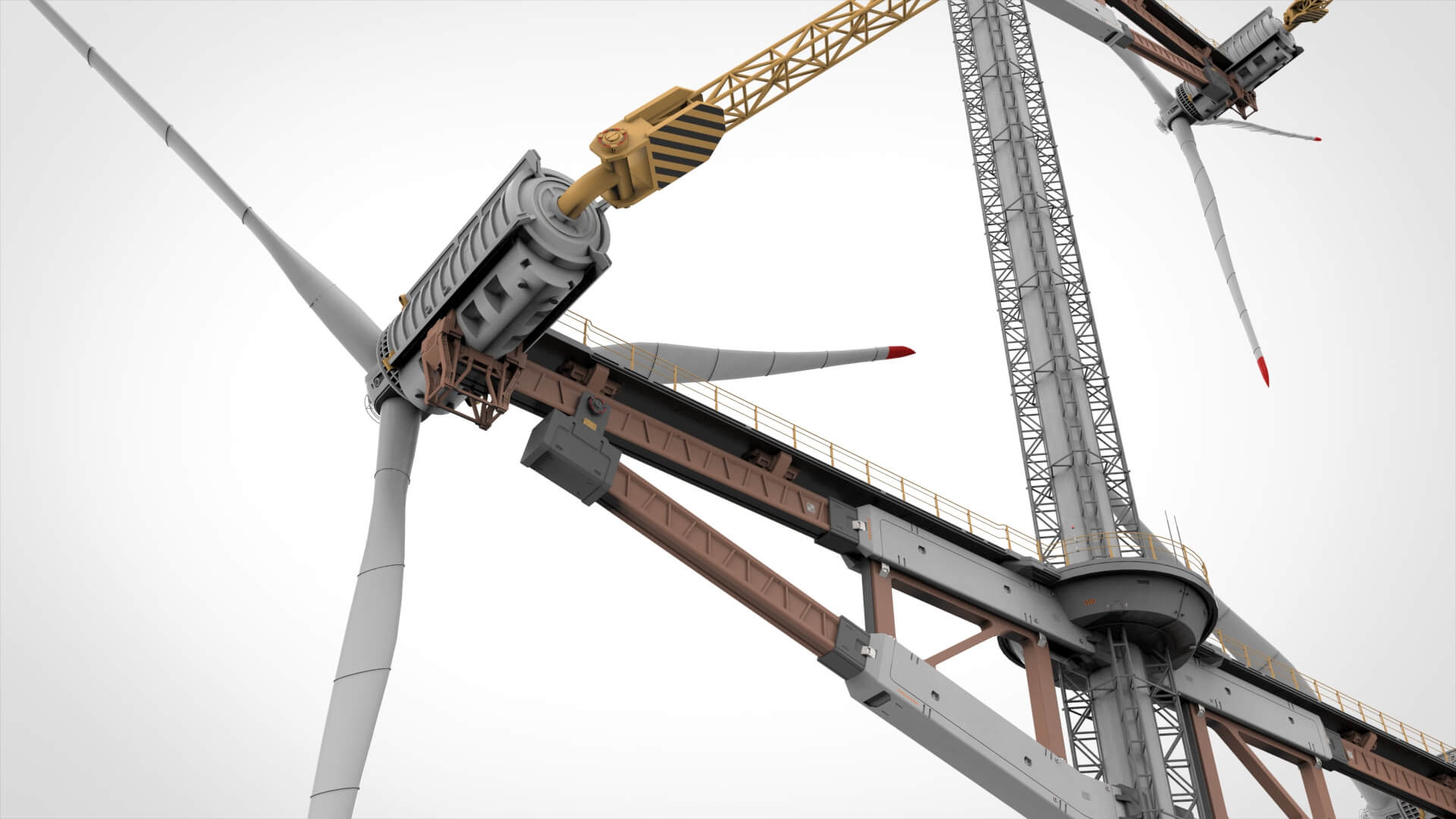 Sci-Fi Wind Turbine 1 3D Model by Chtazi
