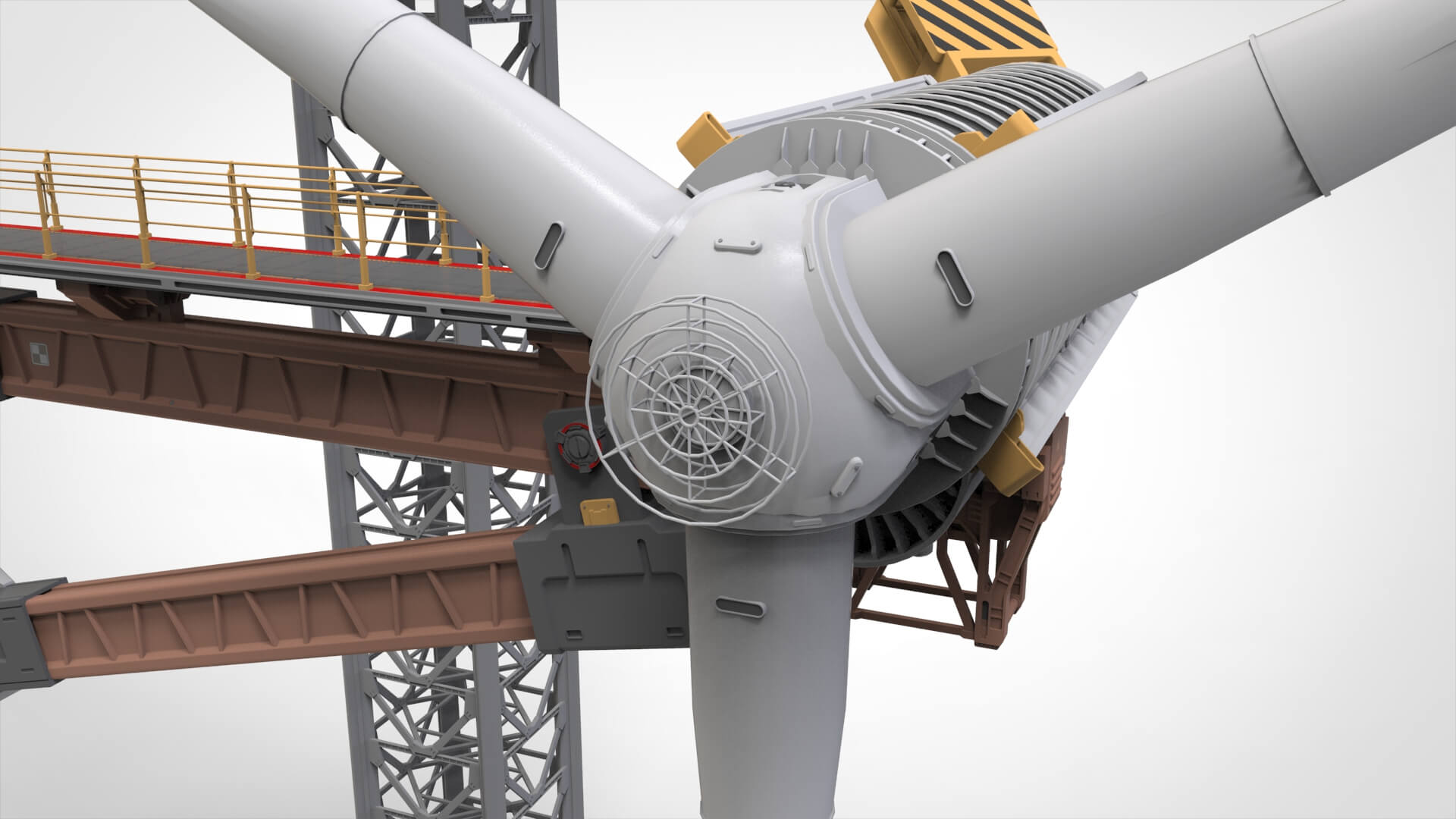Sci-Fi Wind Turbine 1 3D Model by Chtazi