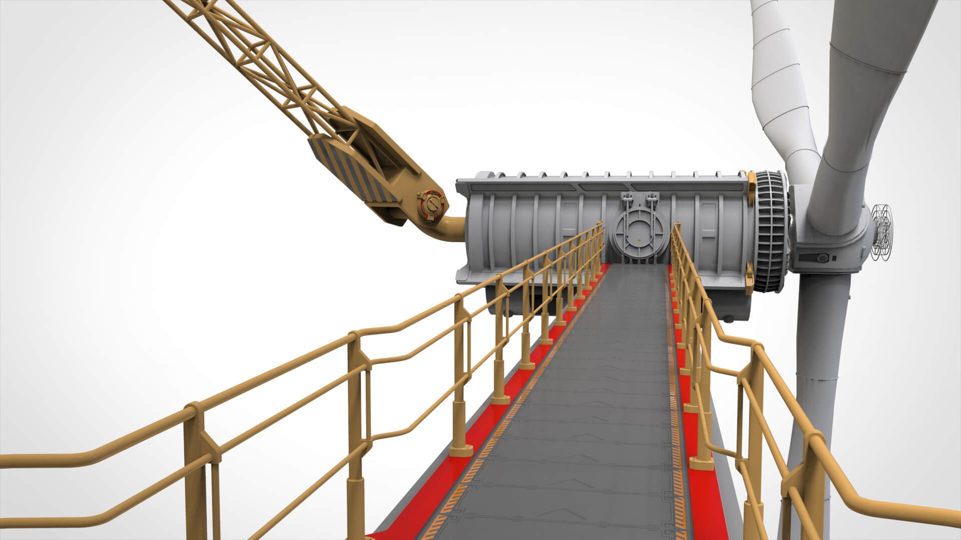 Sci-Fi Wind Turbine 1 3D Model by Chtazi