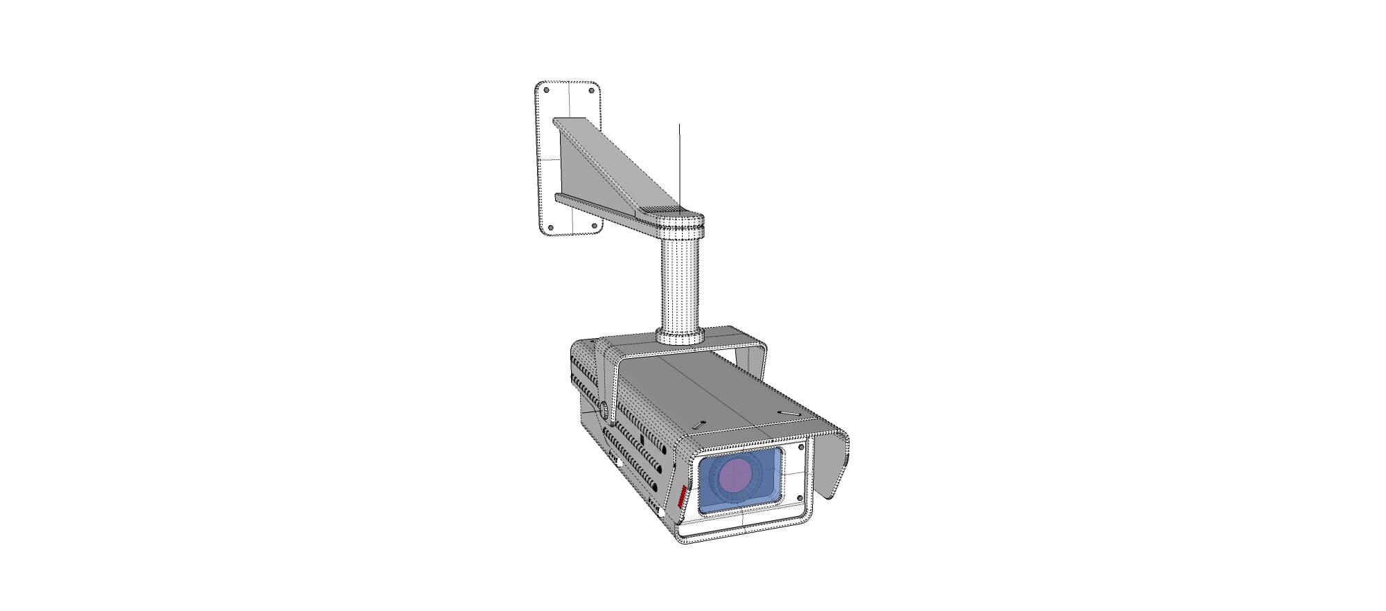 Security Camera - 3D Model by Chtazi