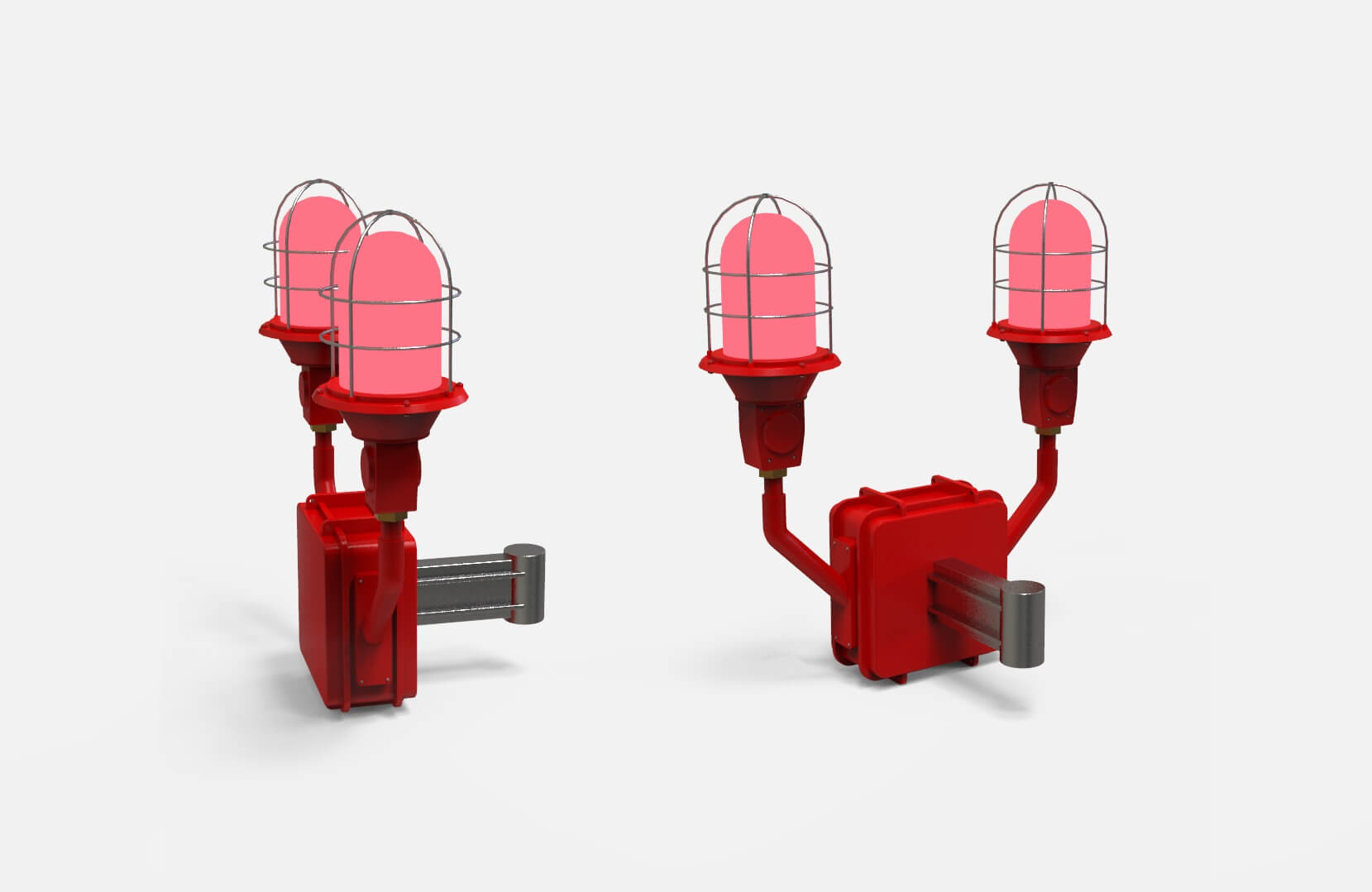 Signal Lights - 3D Model by Chtazi