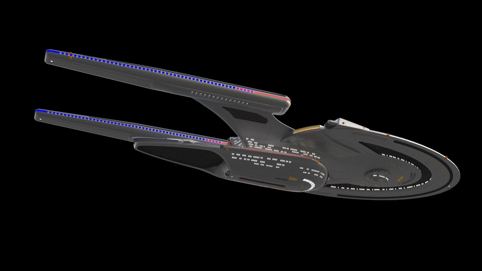 Star Trek USS Enterprise Ncc 1701-F 3D Model by Chtazi