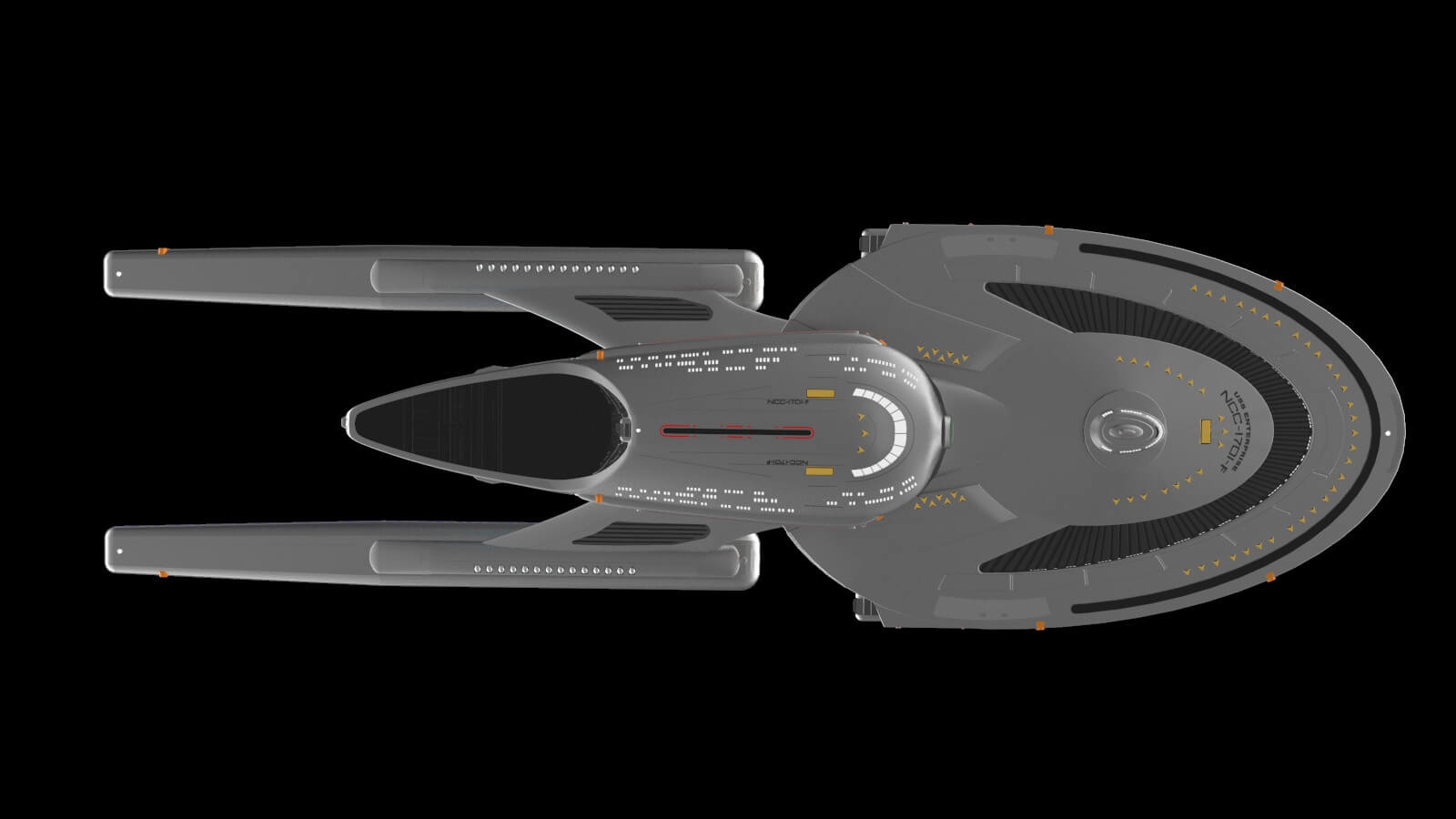 Star Trek USS Enterprise Ncc 1701-F 3D Model by Chtazi
