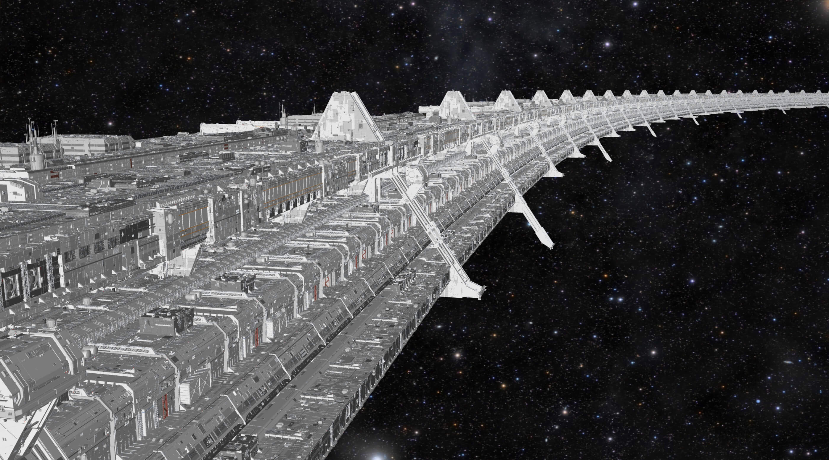Starship Troopers Lunar Base - 3D Model by Chtazi