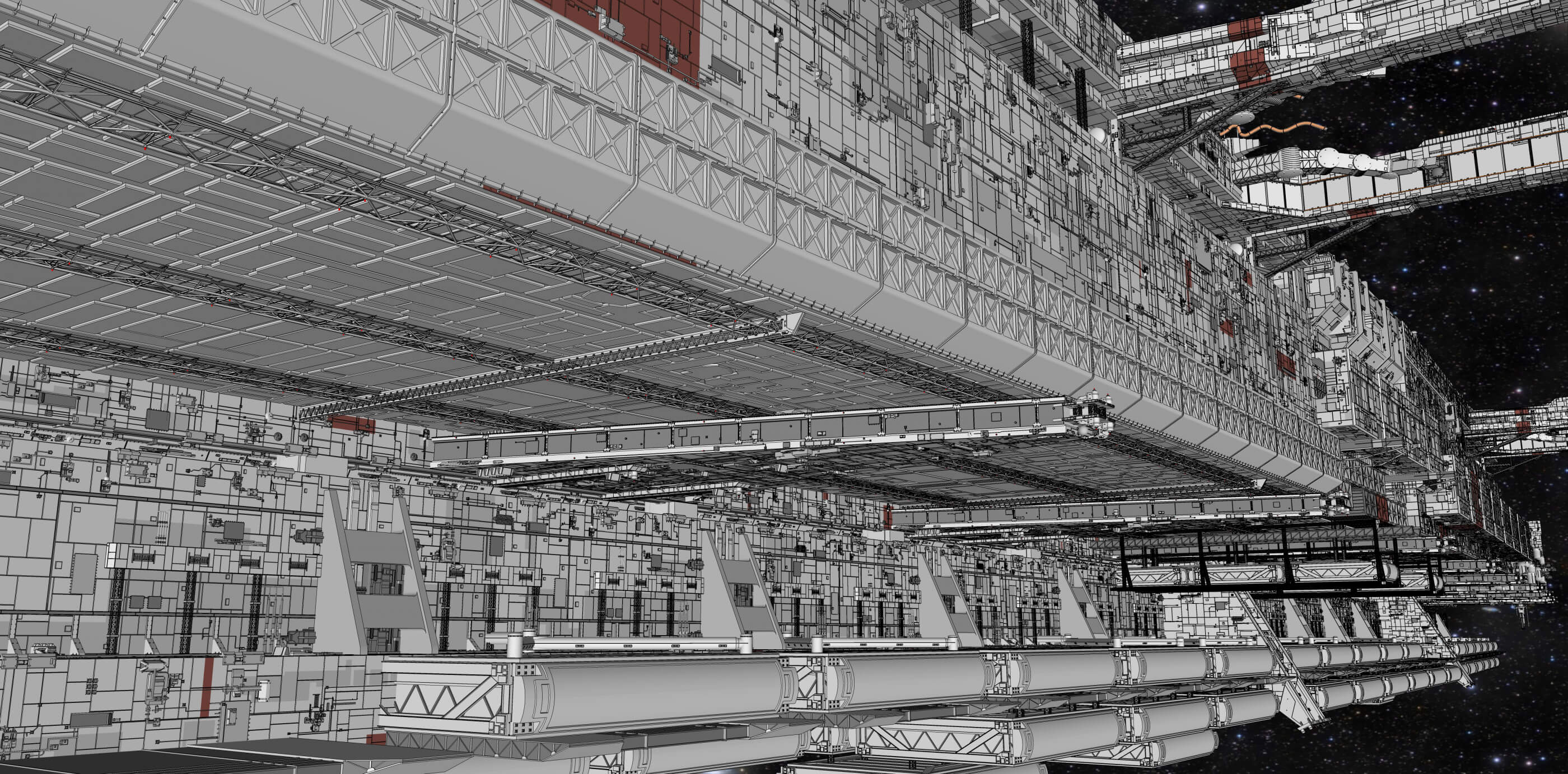 Starship Troopers Lunar Base - 3D Model by Chtazi