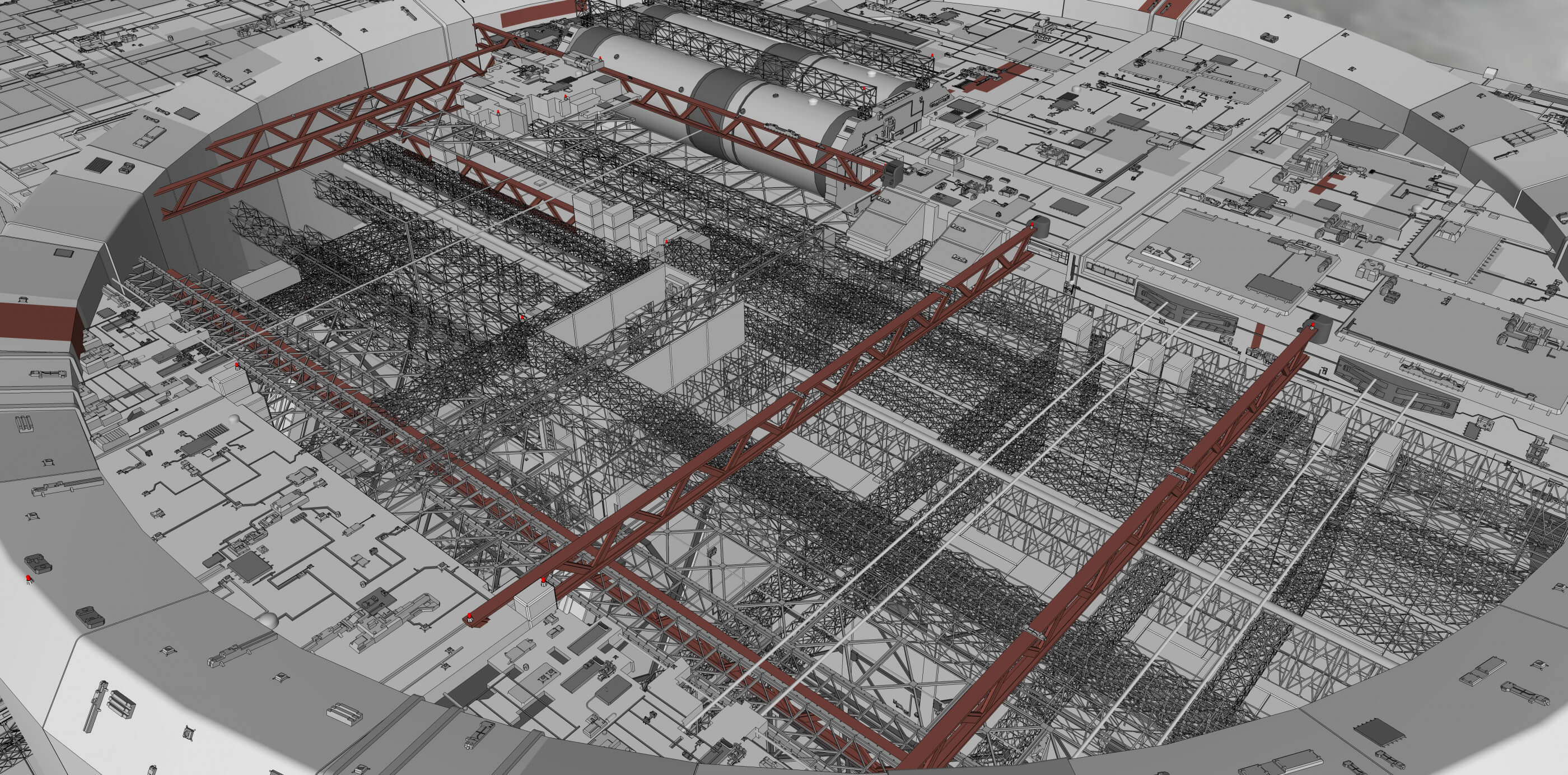Starship Troopers Lunar Base - 3D Model by Chtazi