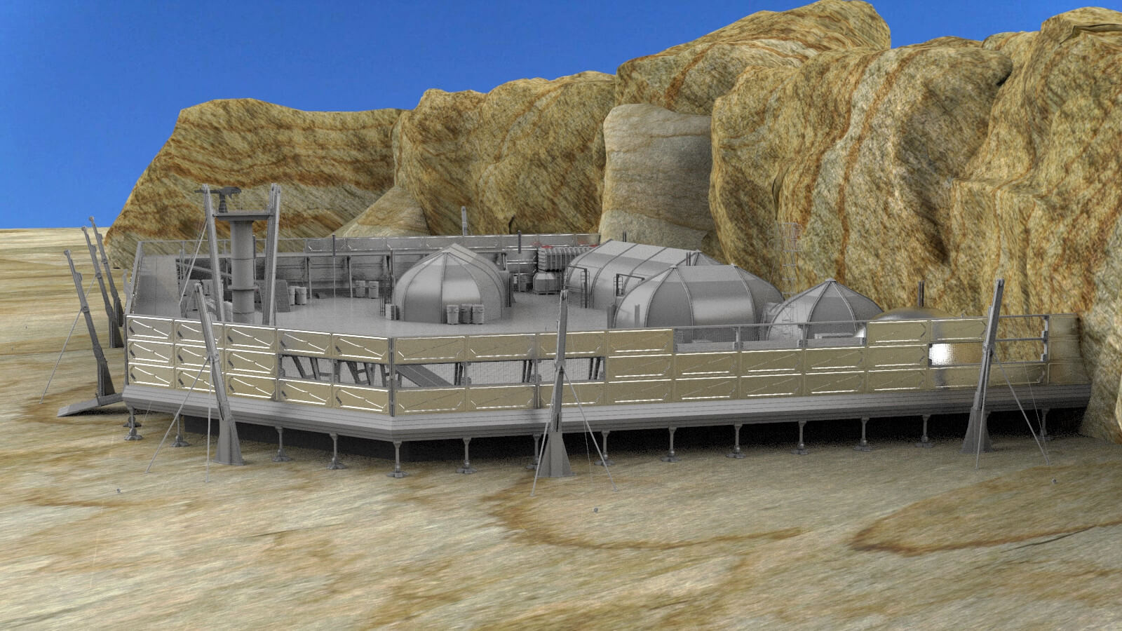 Starship Troopers Outpost Whisky - 3D Model by Chtazi