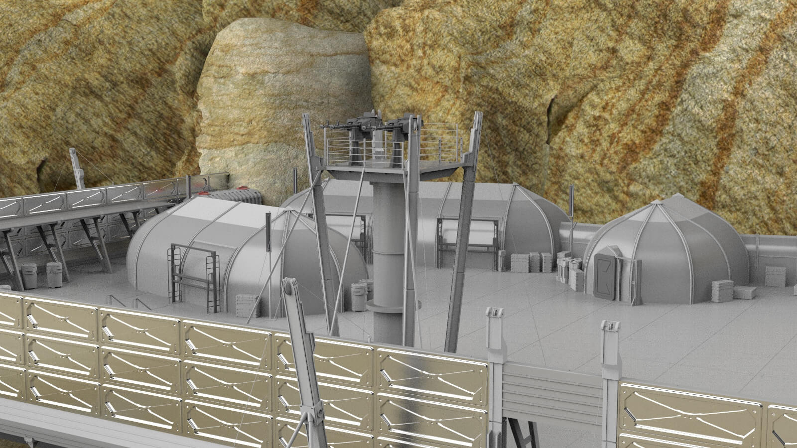 Starship Troopers Outpost Whisky - 3D Model by Chtazi