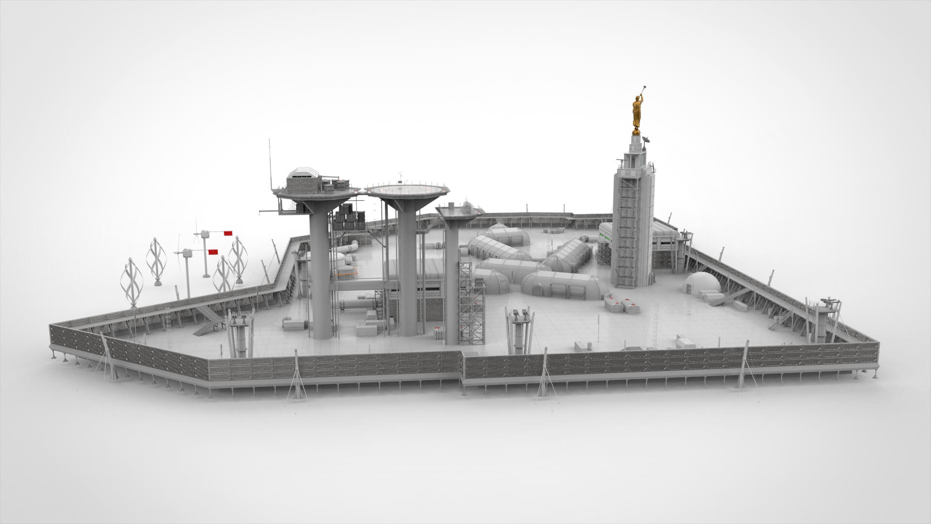 Starship Troopers Port Joe Smith - 3D Model by Chtazi