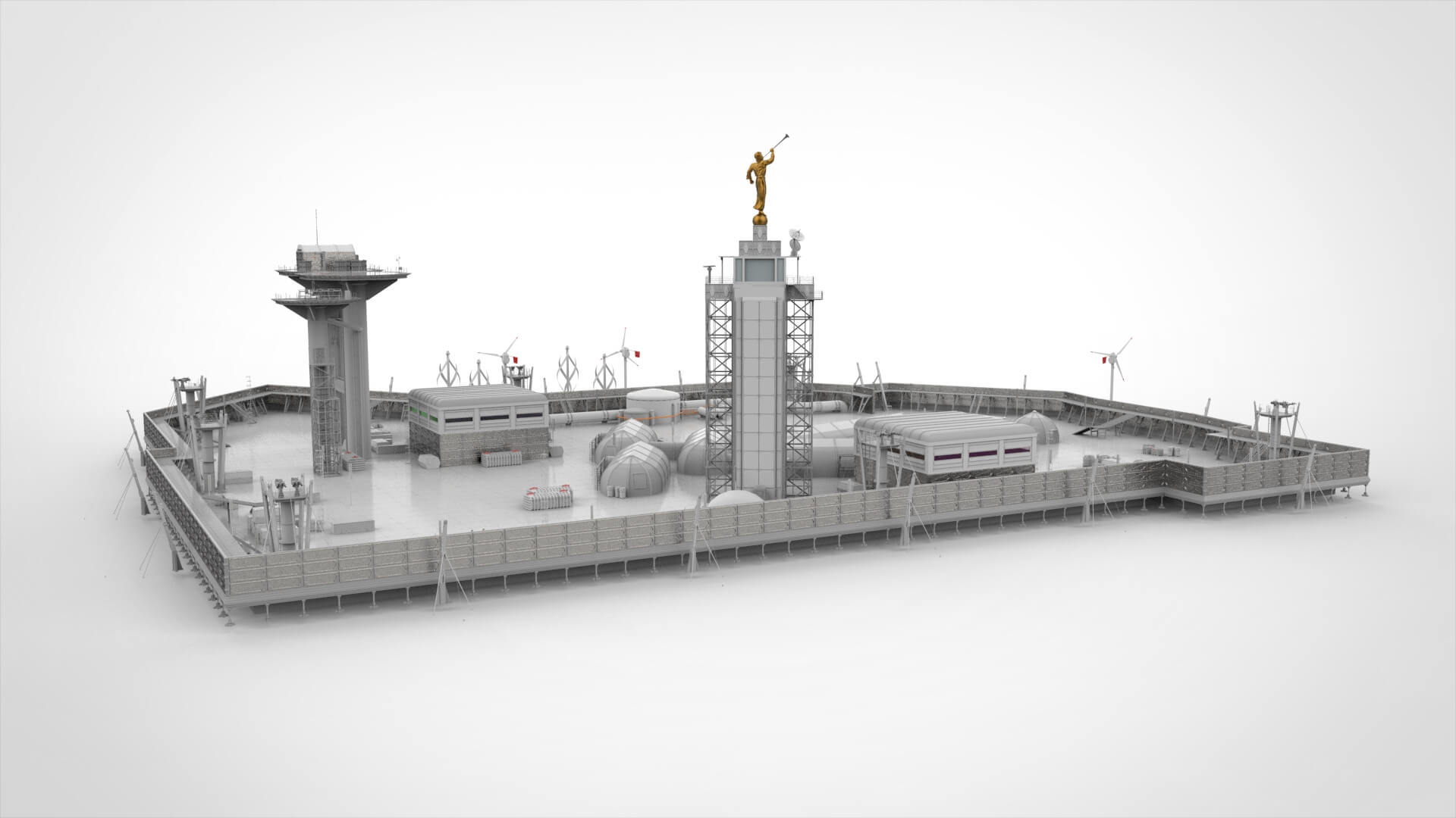 Starship Troopers Port Joe Smith - 3D Model by Chtazi