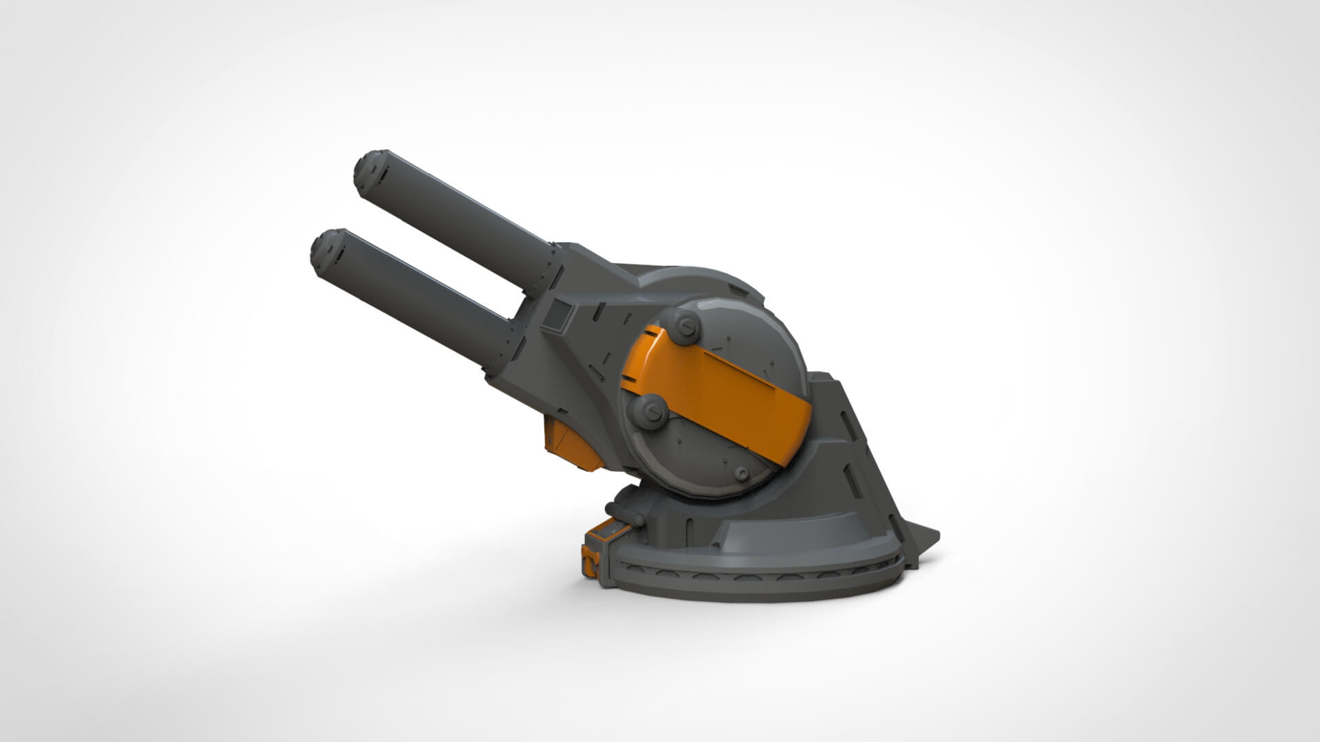 Strogg Cannon - Free 3D Model by Chtazi