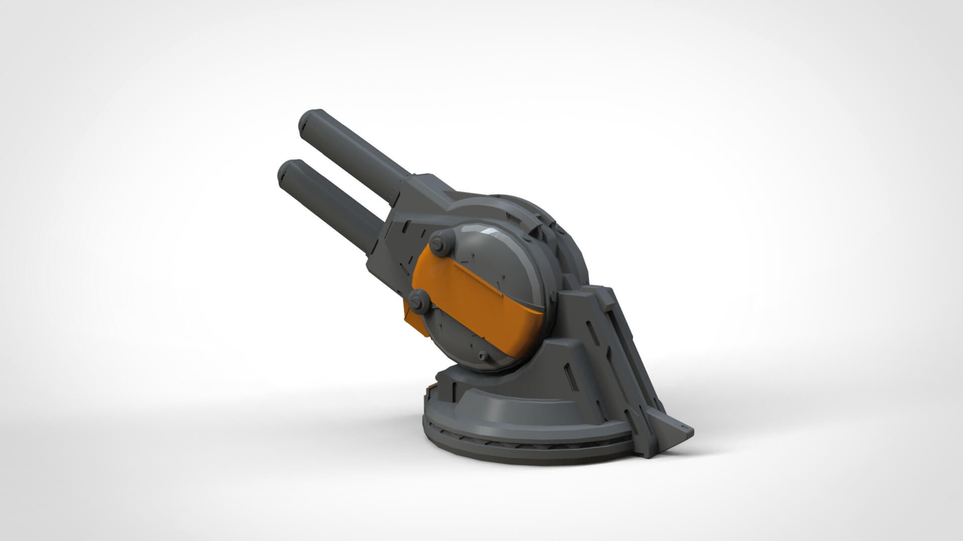 Strogg Cannon - Free 3D Model by Chtazi