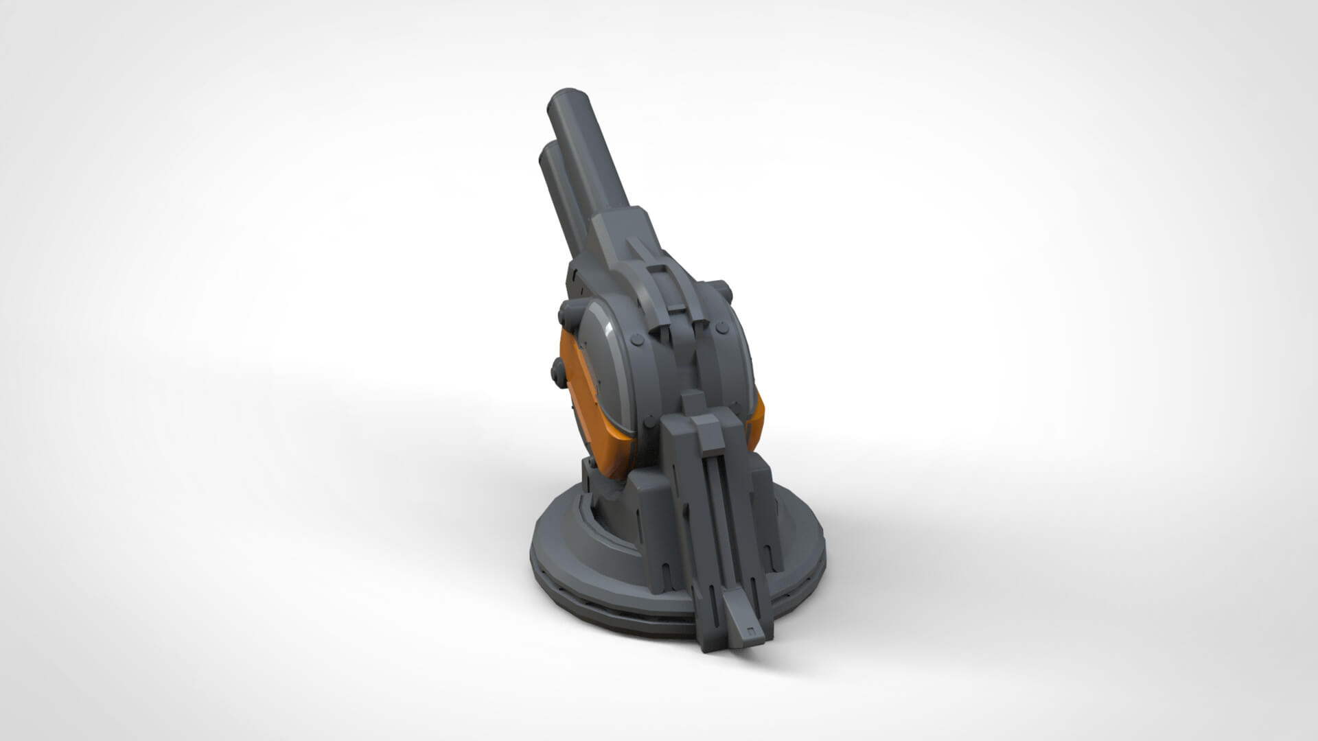 Strogg Cannon - Free 3D Model by Chtazi
