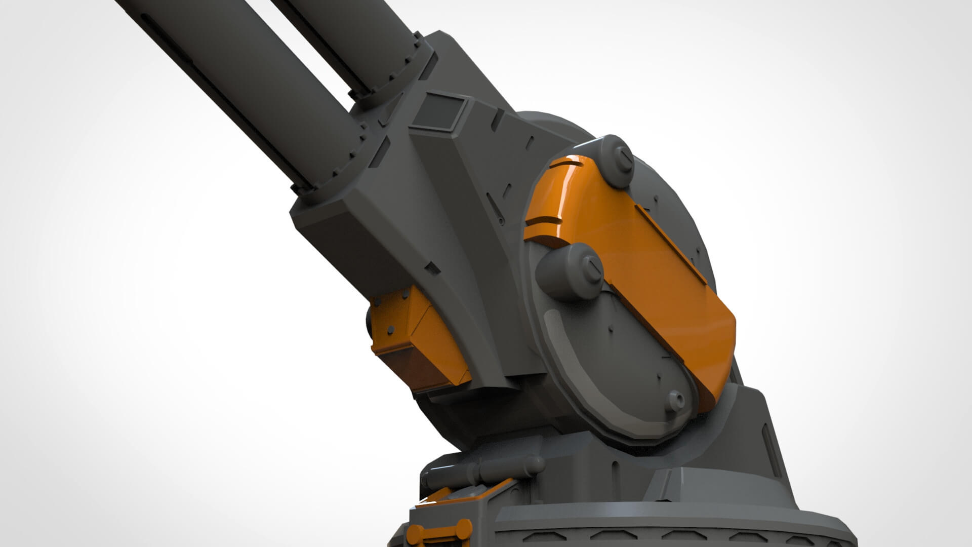 Strogg Cannon - Free 3D Model by Chtazi