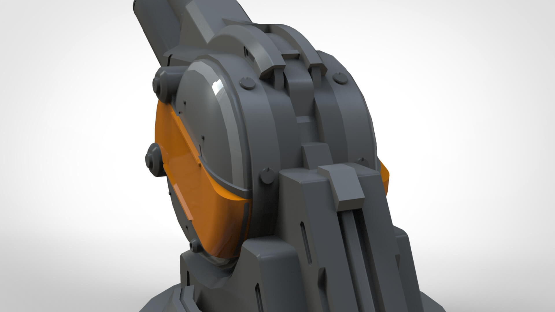 Strogg Cannon - Free 3D Model by Chtazi