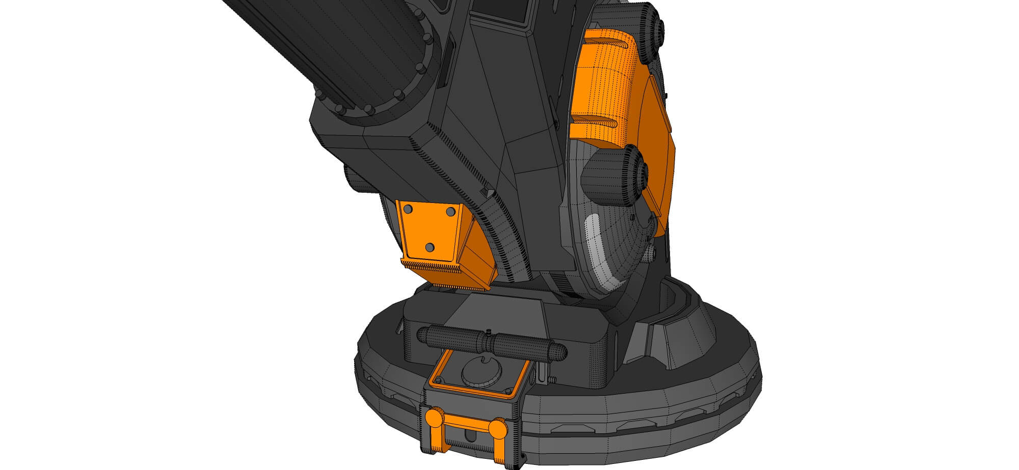 Strogg Cannon - Free 3D Model by Chtazi