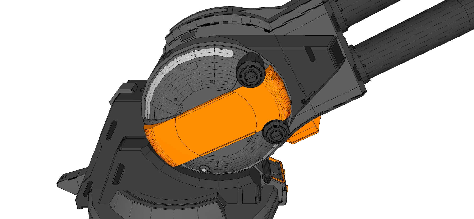 Strogg Cannon - Free 3D Model by Chtazi