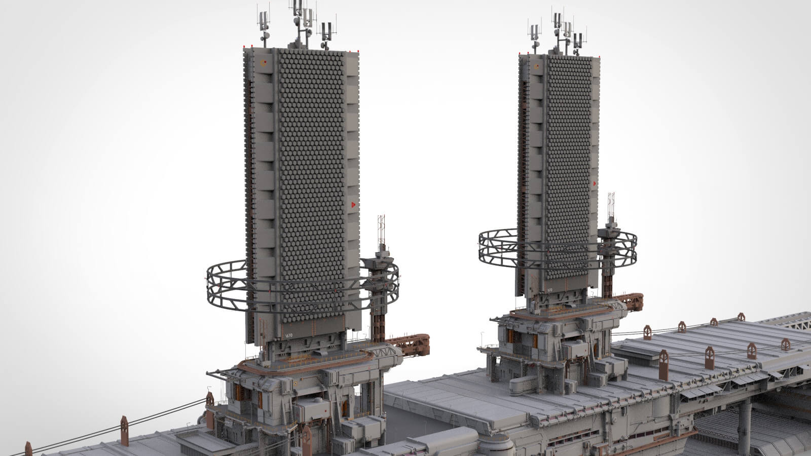 Missile Attack Warning System - 3D Model by Chtazi