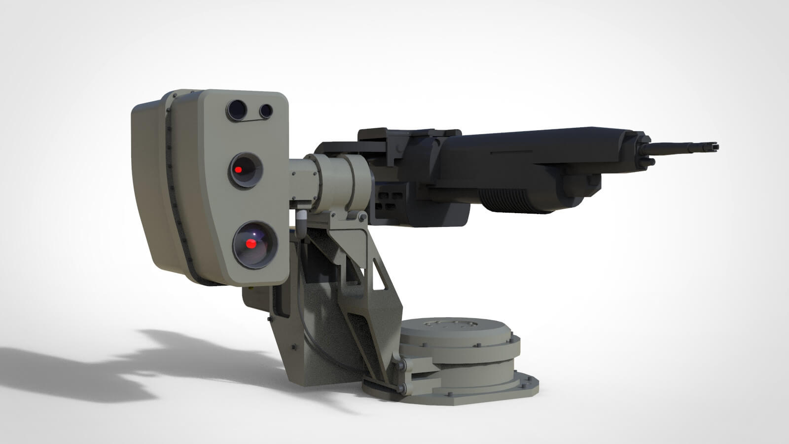 Turret 1 3d model by Chtazi