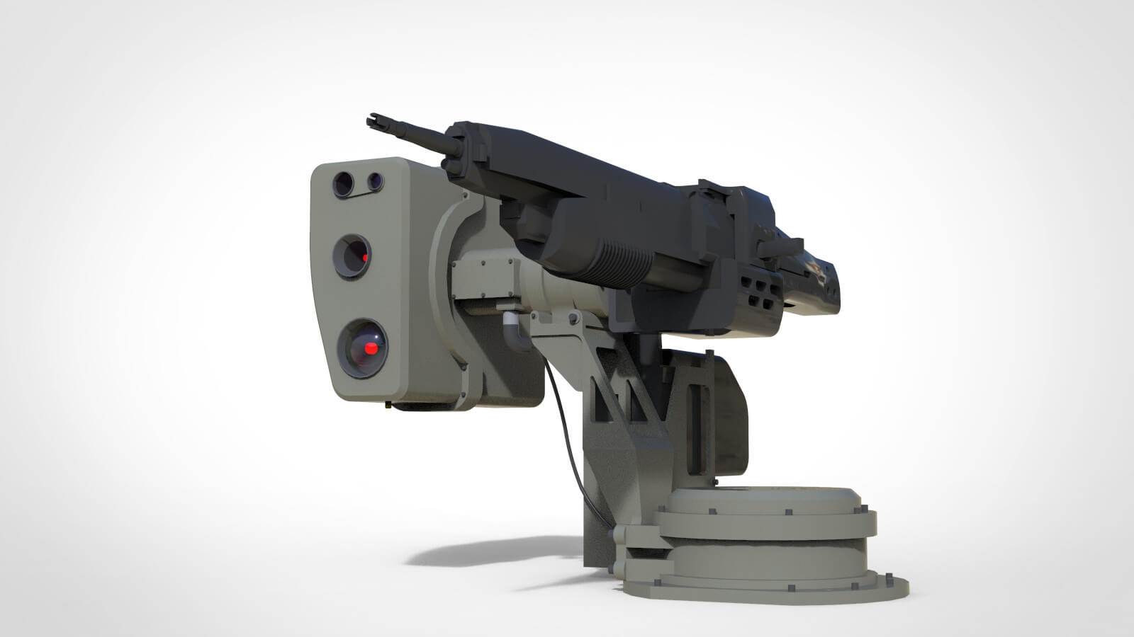 Turret 1 3d model by Chtazi