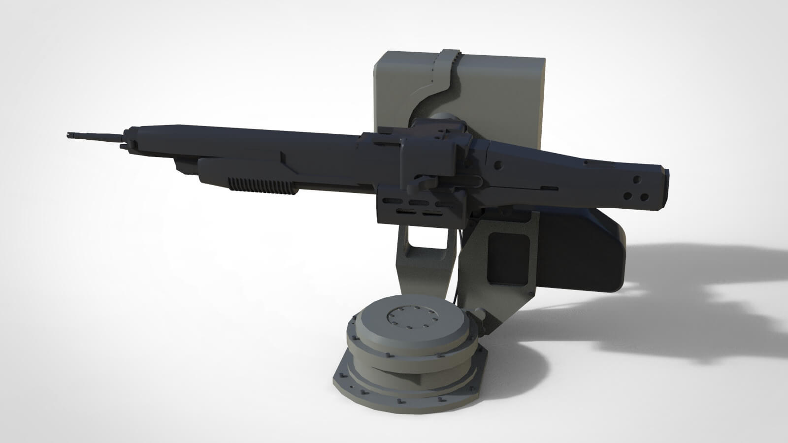 Turret 1 3d model by Chtazi