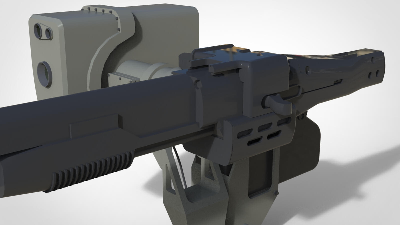 Turret 1 3d model by Chtazi
