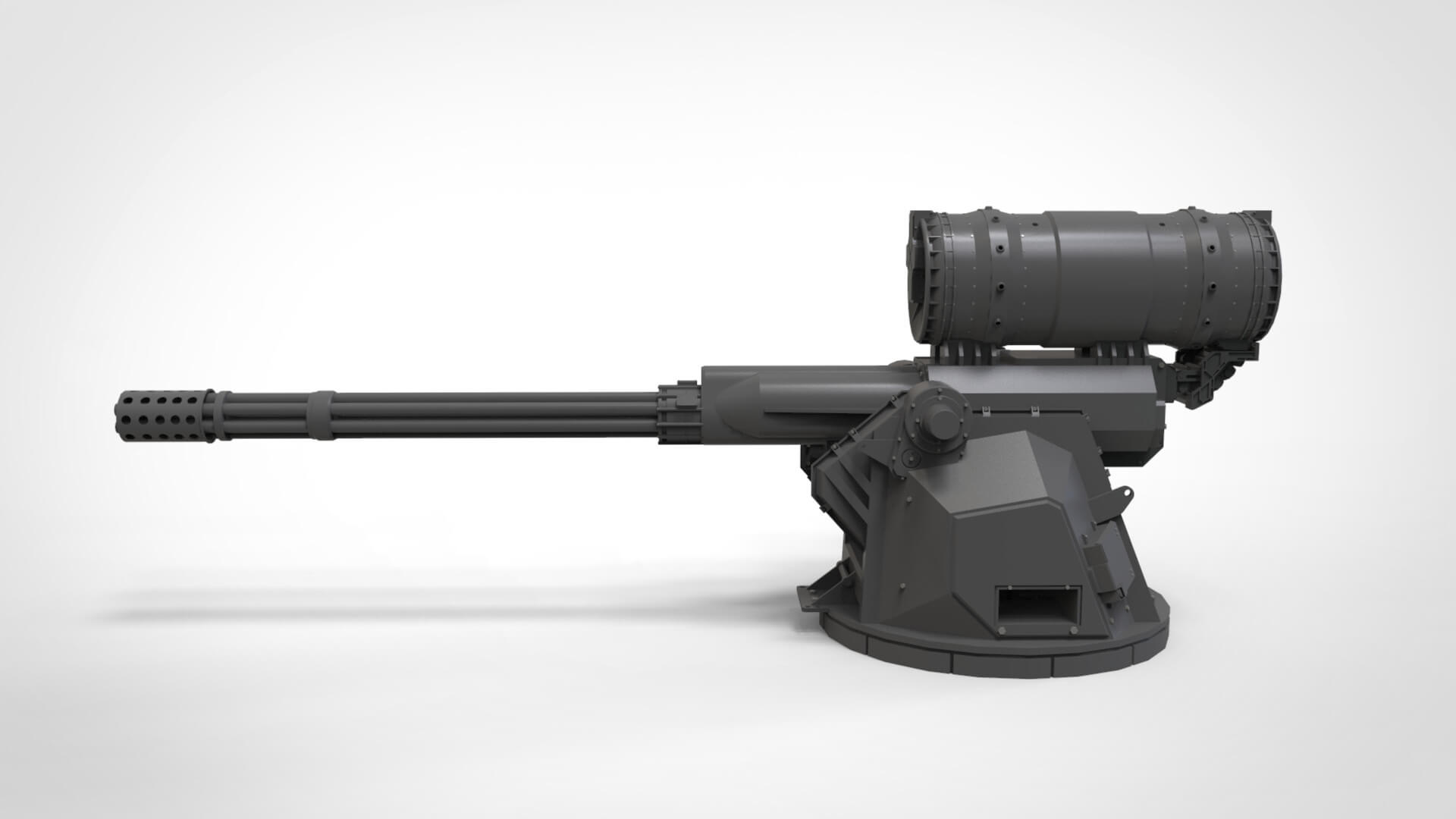 Turret 2 3d model by Chtazi