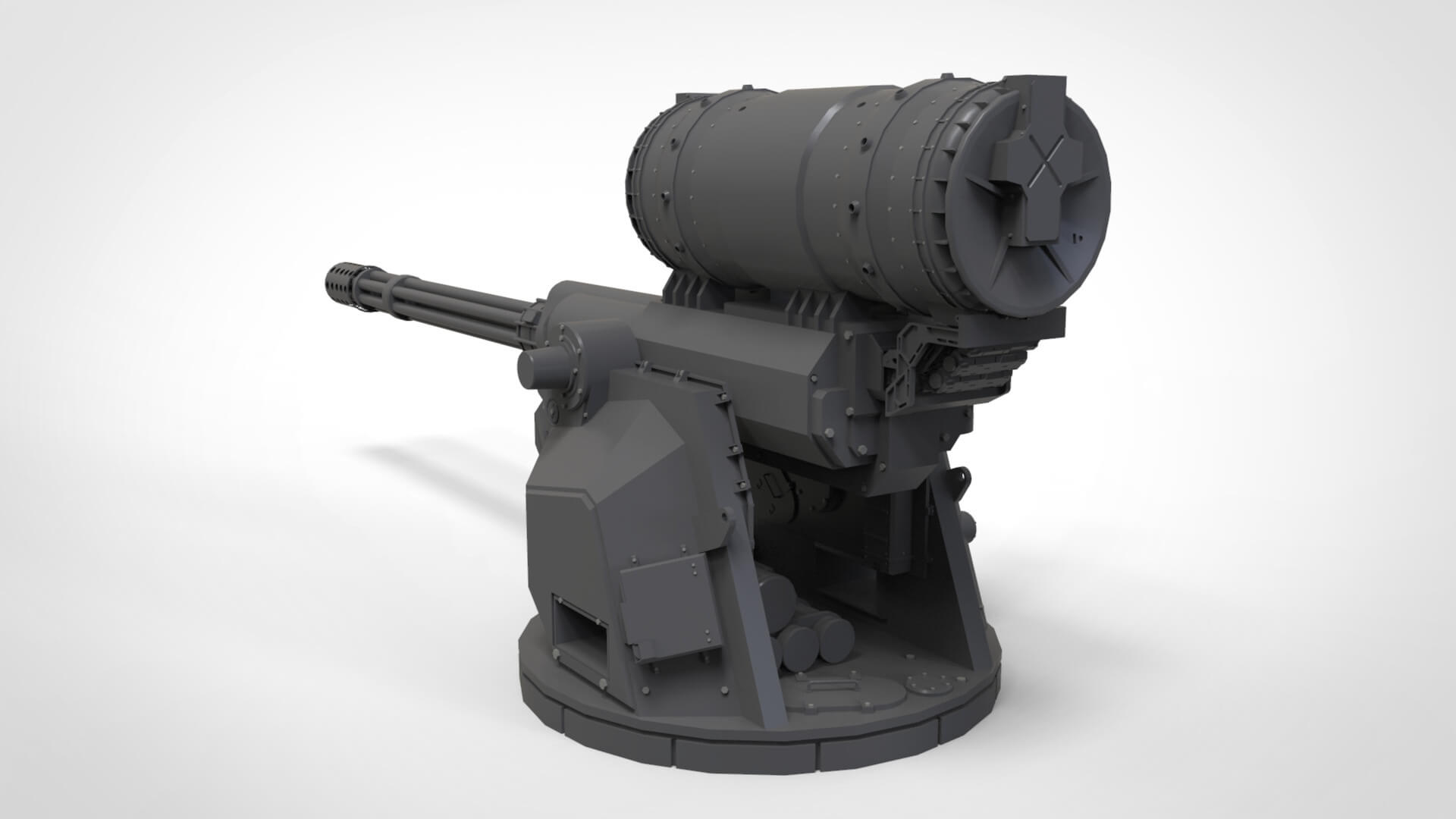 Turret 2 3d model by Chtazi