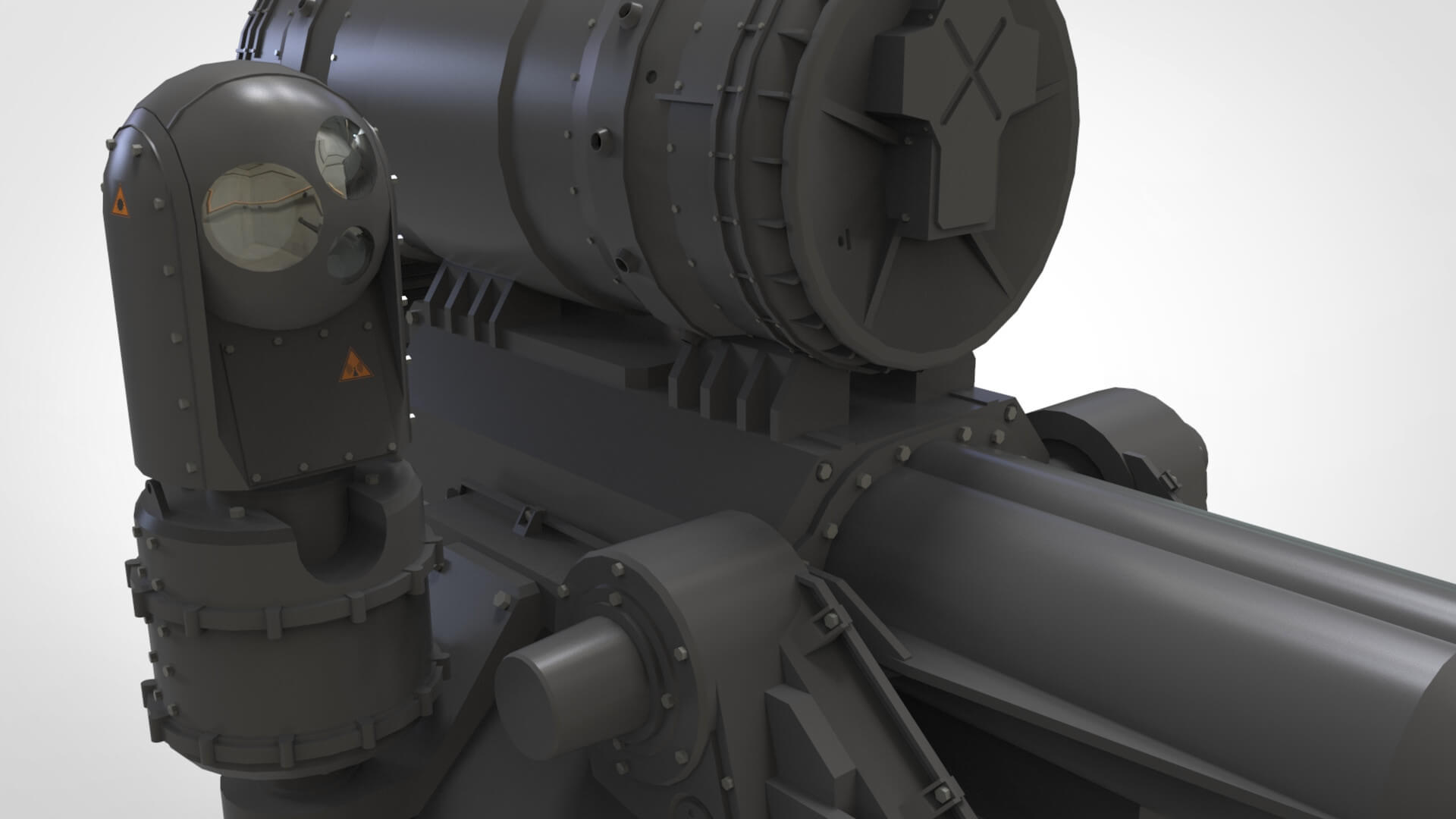 Turret 2 3d model by Chtazi