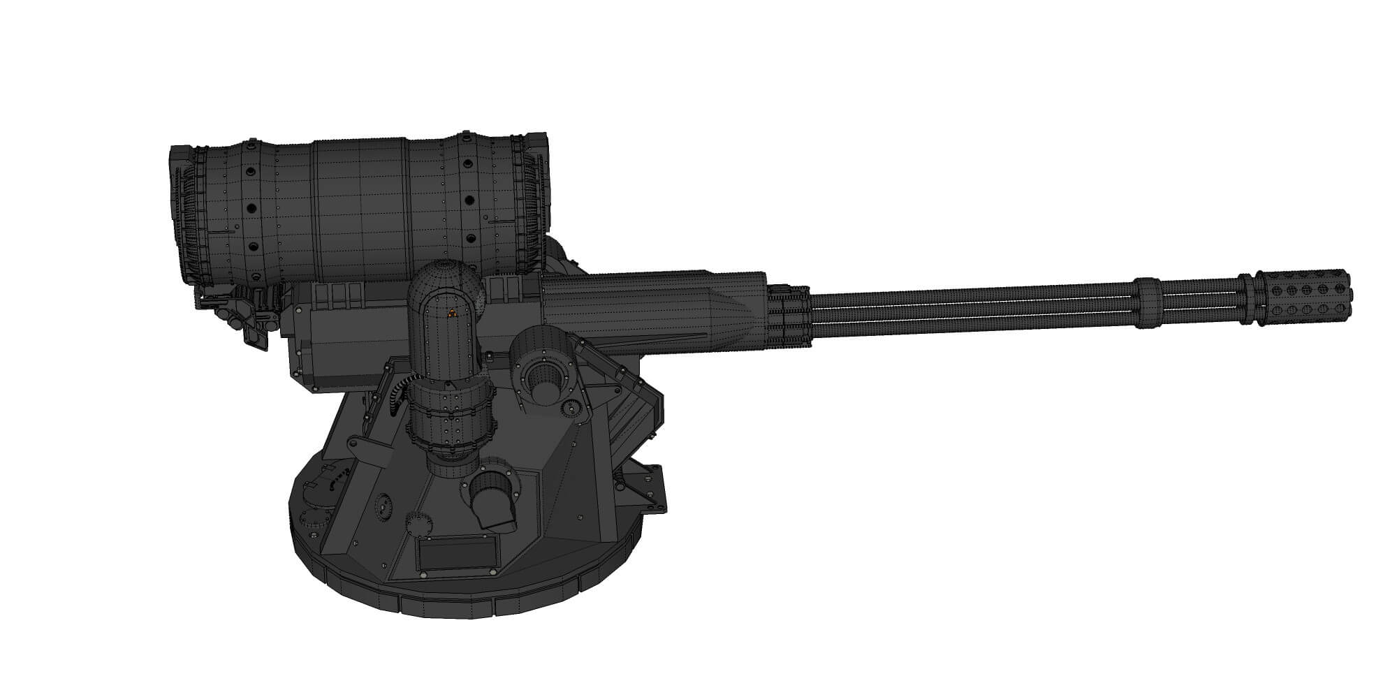 Turret 2 3d model by Chtazi