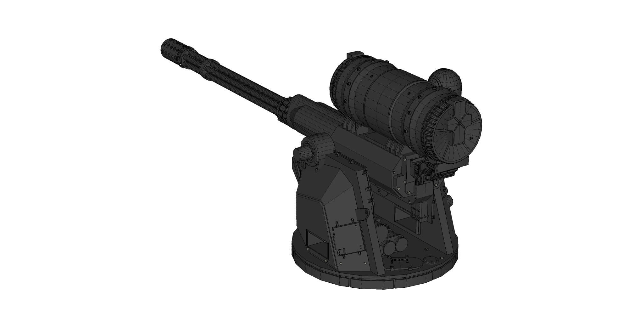 Turret 2 3d model by Chtazi