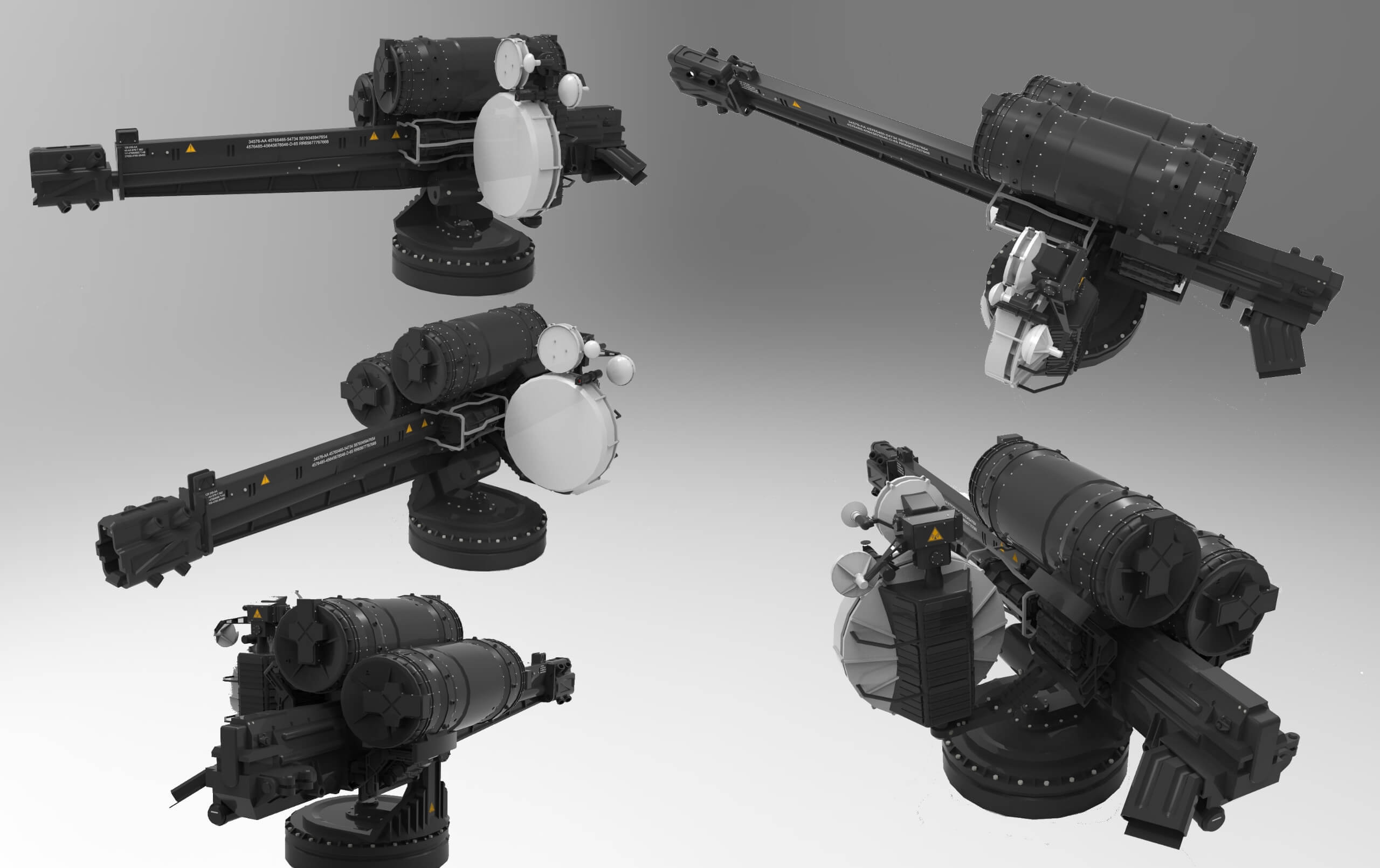 Turret 3 - 3D Model by Chtazi