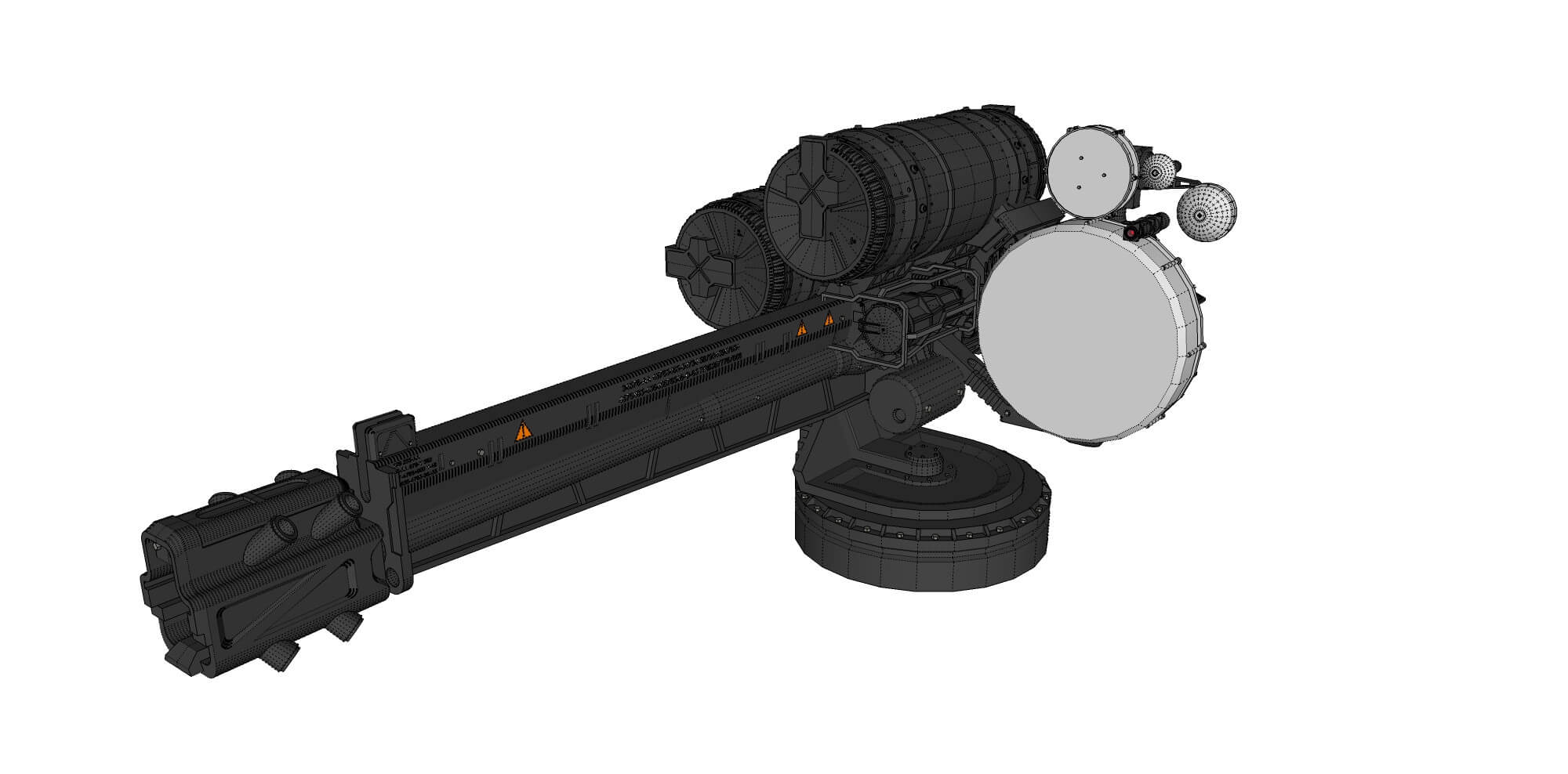 Turret 3 3dmodel - 3D Model by Chtazi