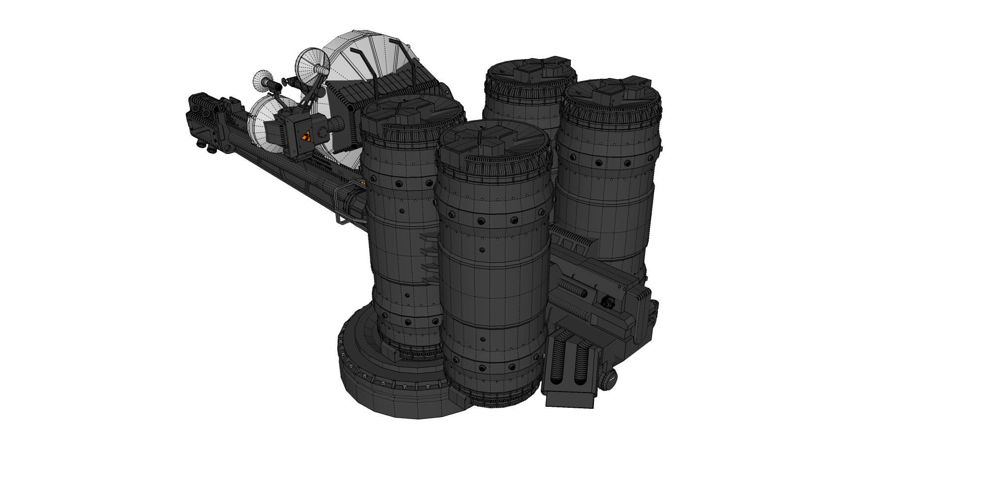 Turret 3 3dmodel - 3D Model by Chtazi