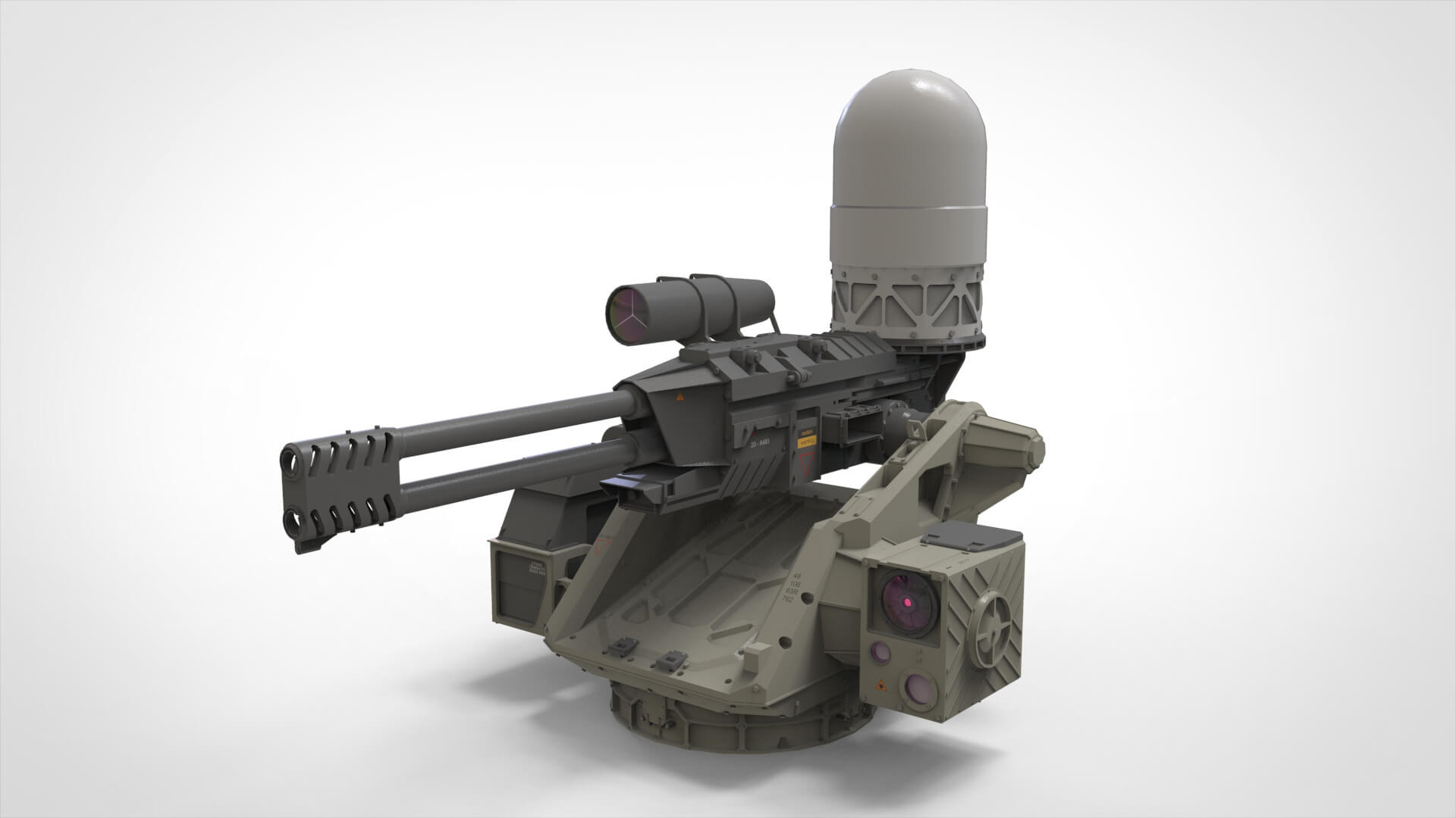 Turret 4 3dmodel - 3D Model by Chtazi
