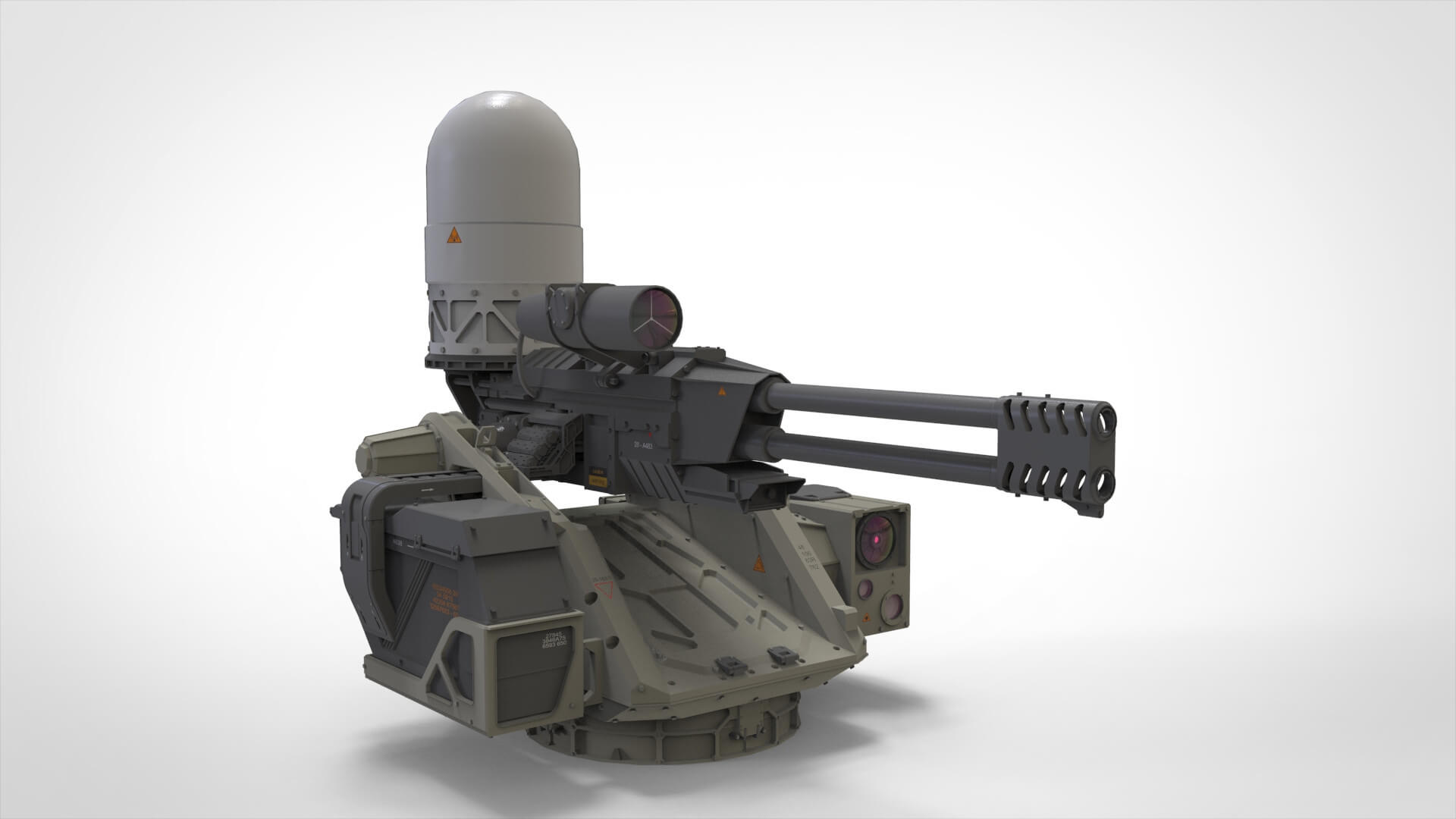 Turret 4 3dmodel - 3D Model by Chtazi