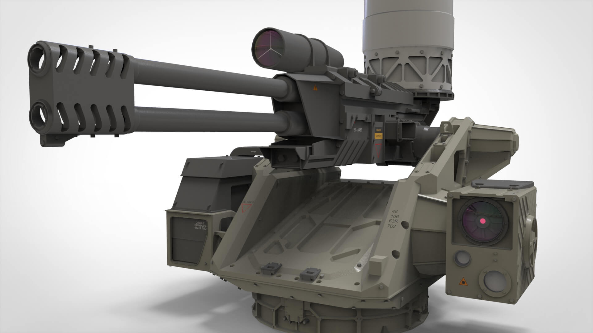 Turret 4 3dmodel - 3D Model by Chtazi
