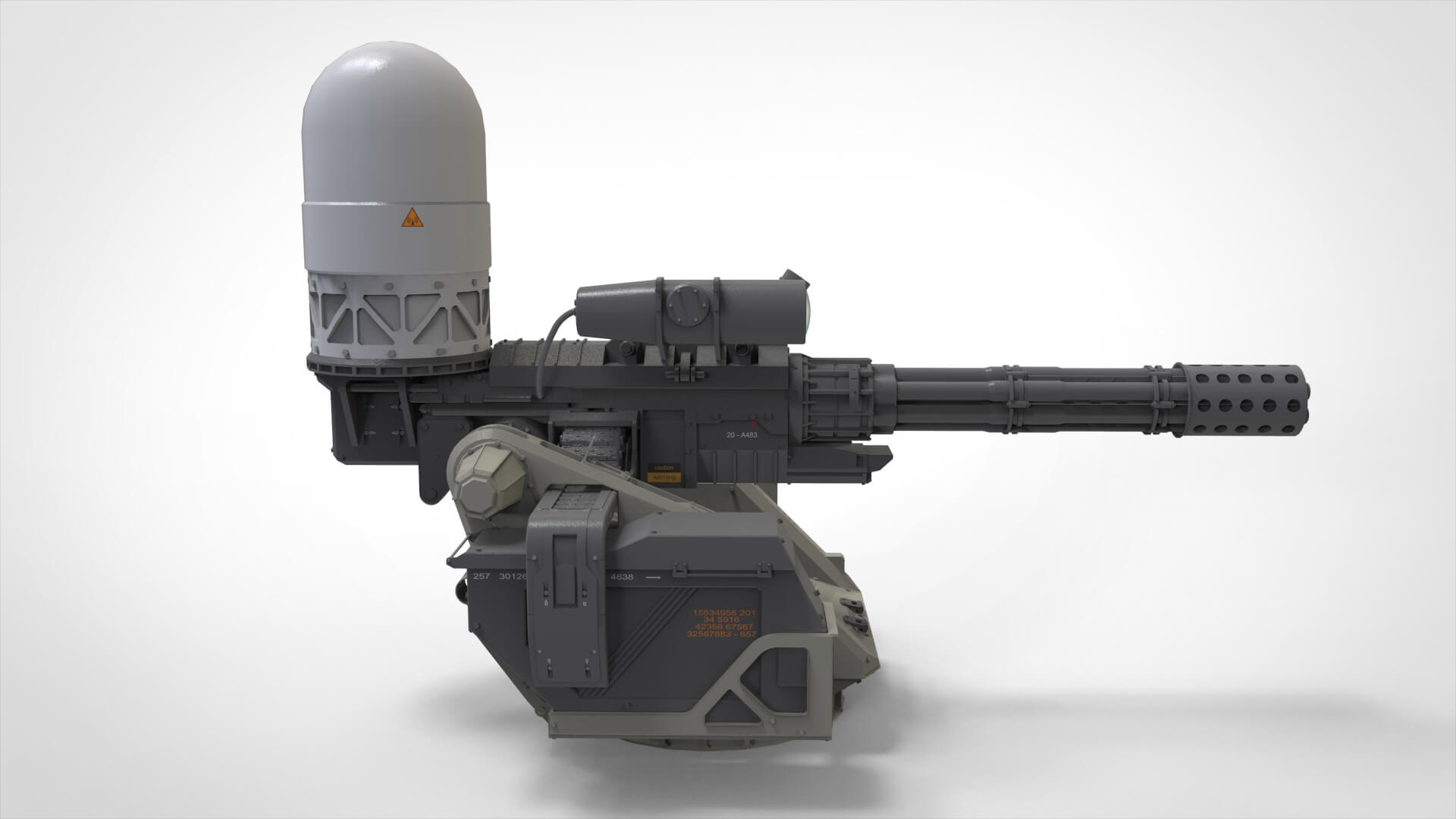 Turret 4 3dmodel - 3D Model by Chtazi