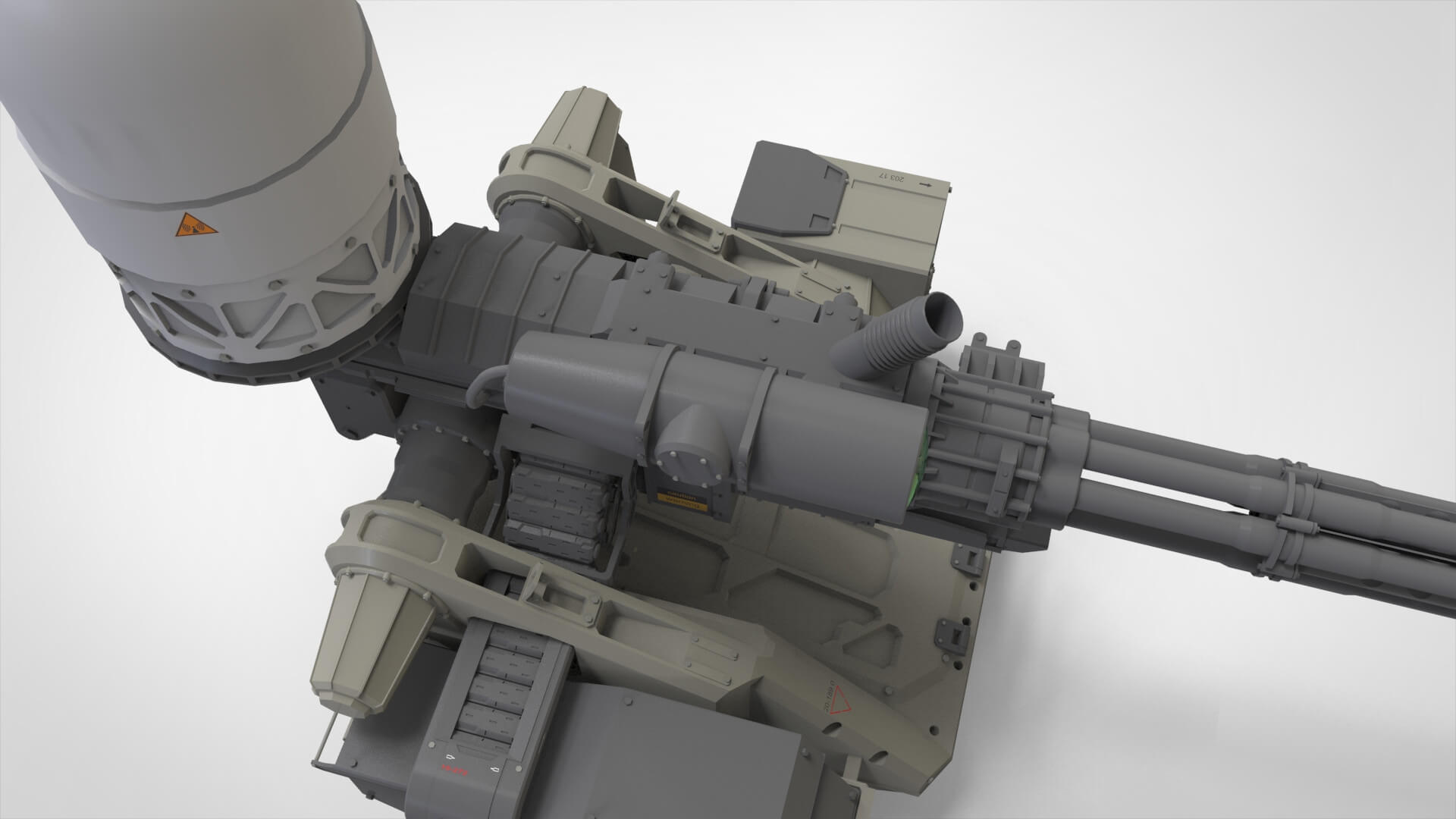 Turret 4 - 3D Model by Chtazi