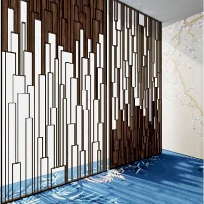 Chinese Style Metal Partition Bundle - Free 3D Model by chuanmao