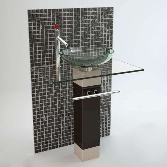 Modern Luxury Basin Bundle - 3D Model by chuanmao