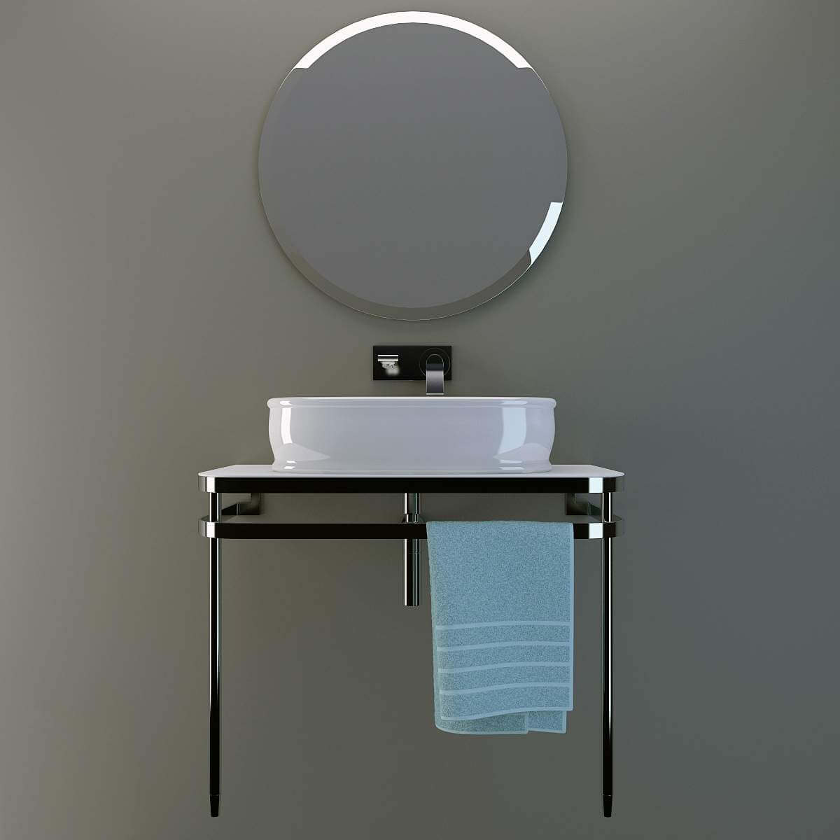 Modern Luxury Basin Bundle - 3D Model by chuanmao