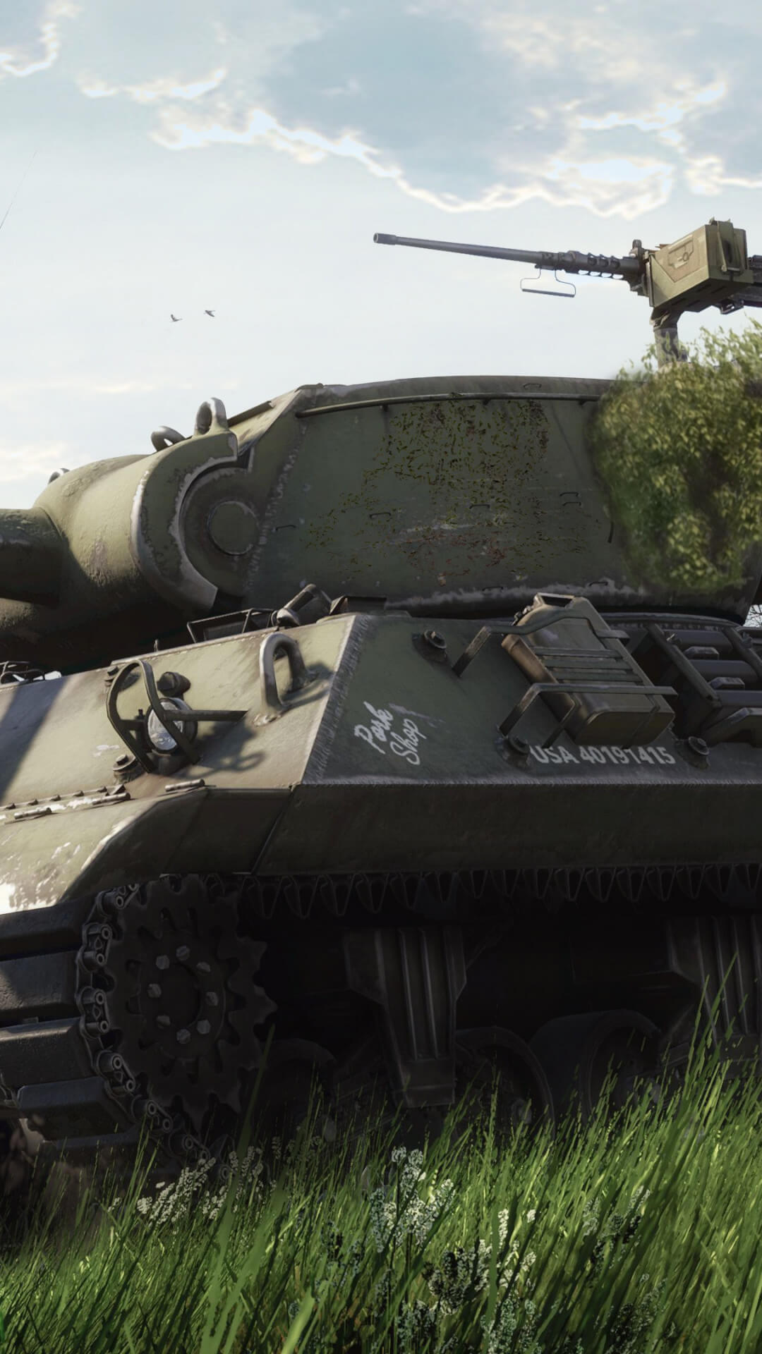 2nd Cavalry Regiment, Third Army M36. Version 3 3D Desktop HD Wallpaper