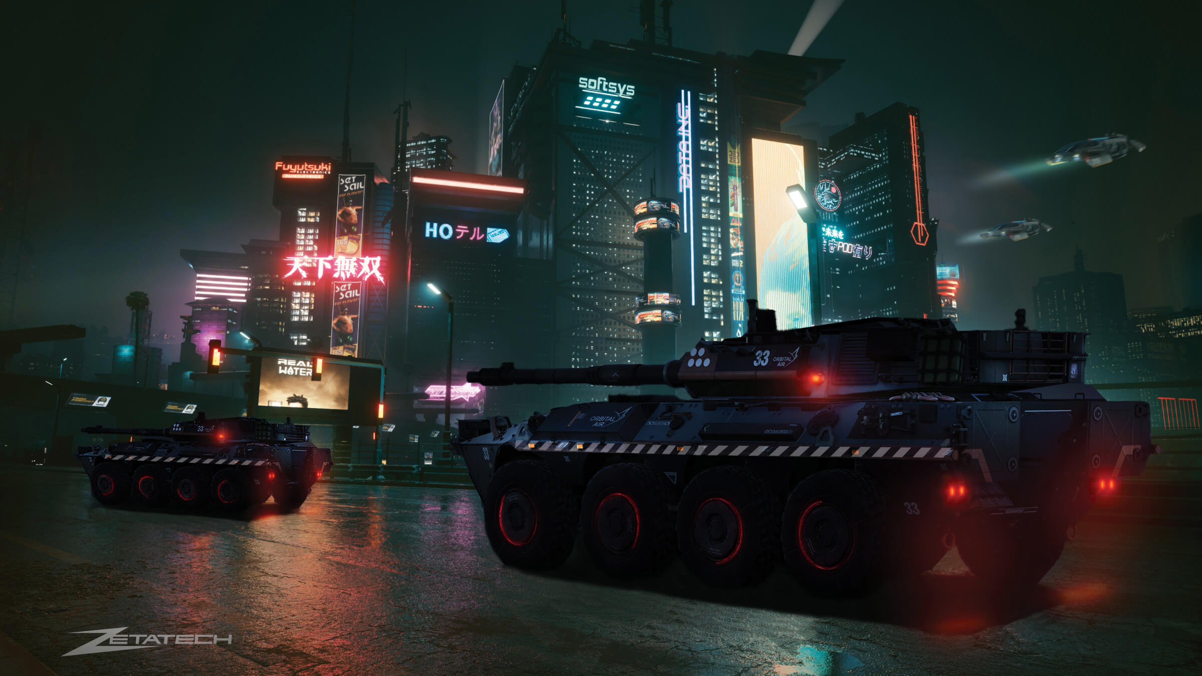 First Corporate War. Centauro Zetatech. 3D Render by CIRCASSIAN